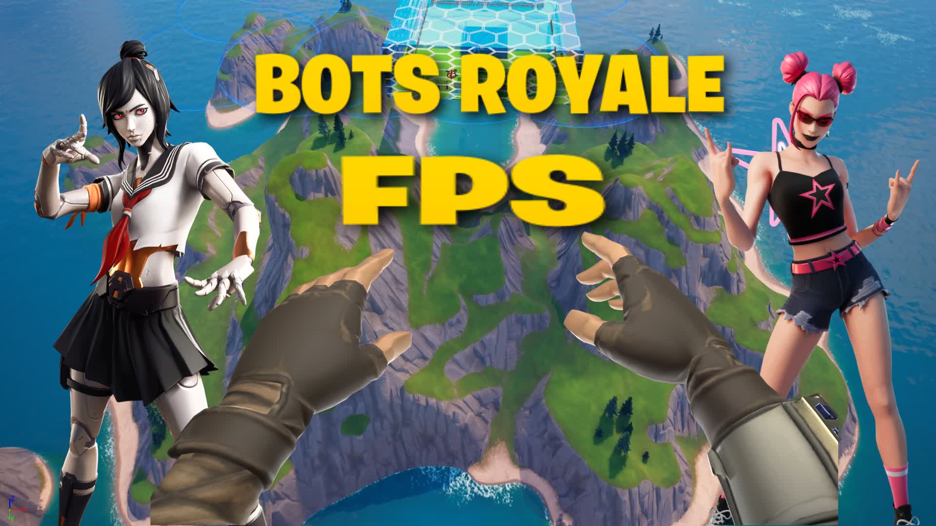 FPS Bots Royale Horseshoe Island TACTIC 5904-0554-3043 by ironydev ...