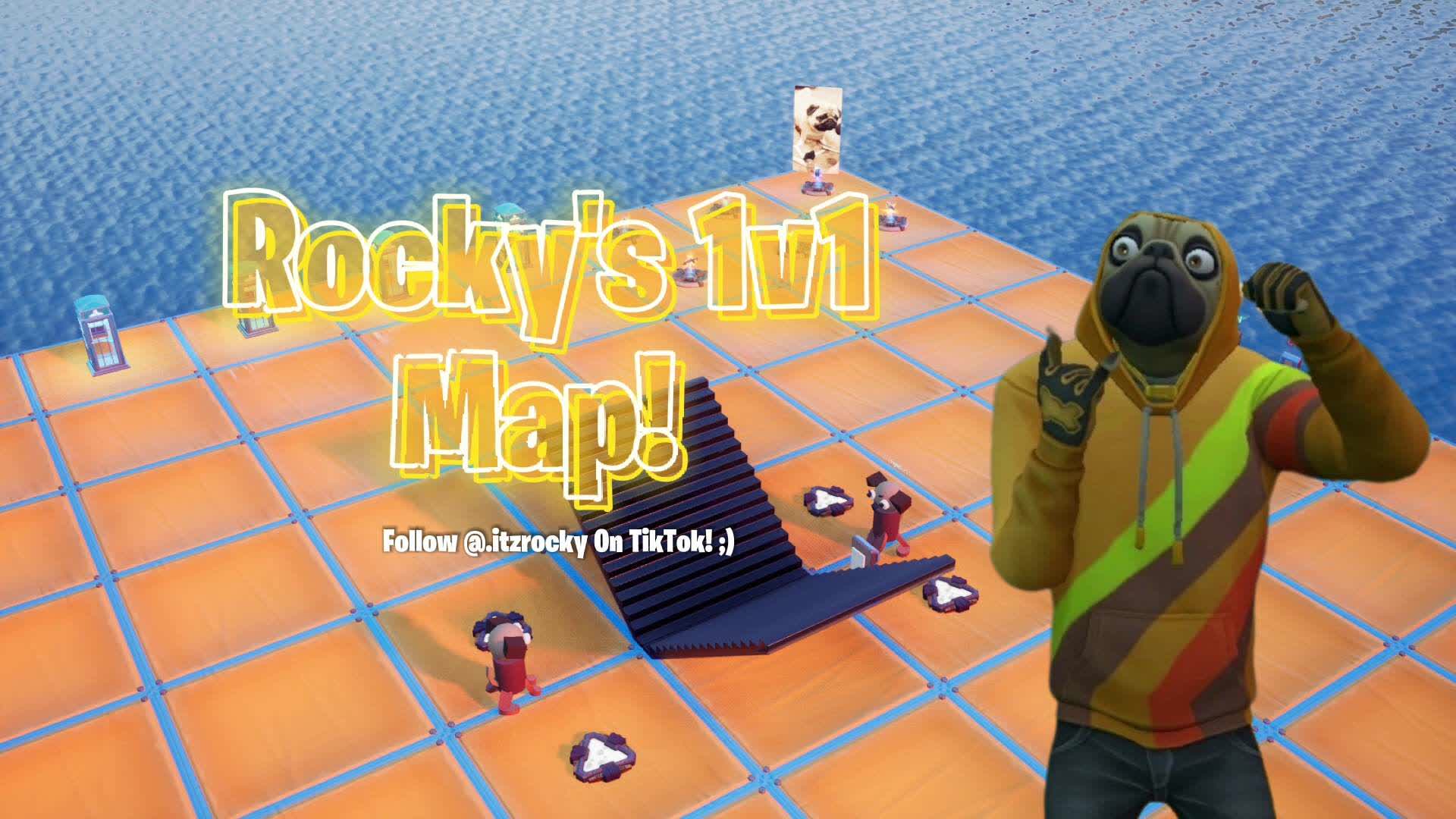 (0 DELAY) Rocky's 1v1 map! (Update 2) 0133-6722-5601 by macncheese ...