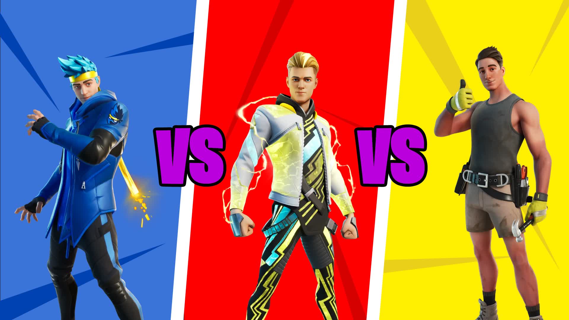 RED VS BLUE VS ORANGE 3059-9434-6900 by 3357a - Fortnite