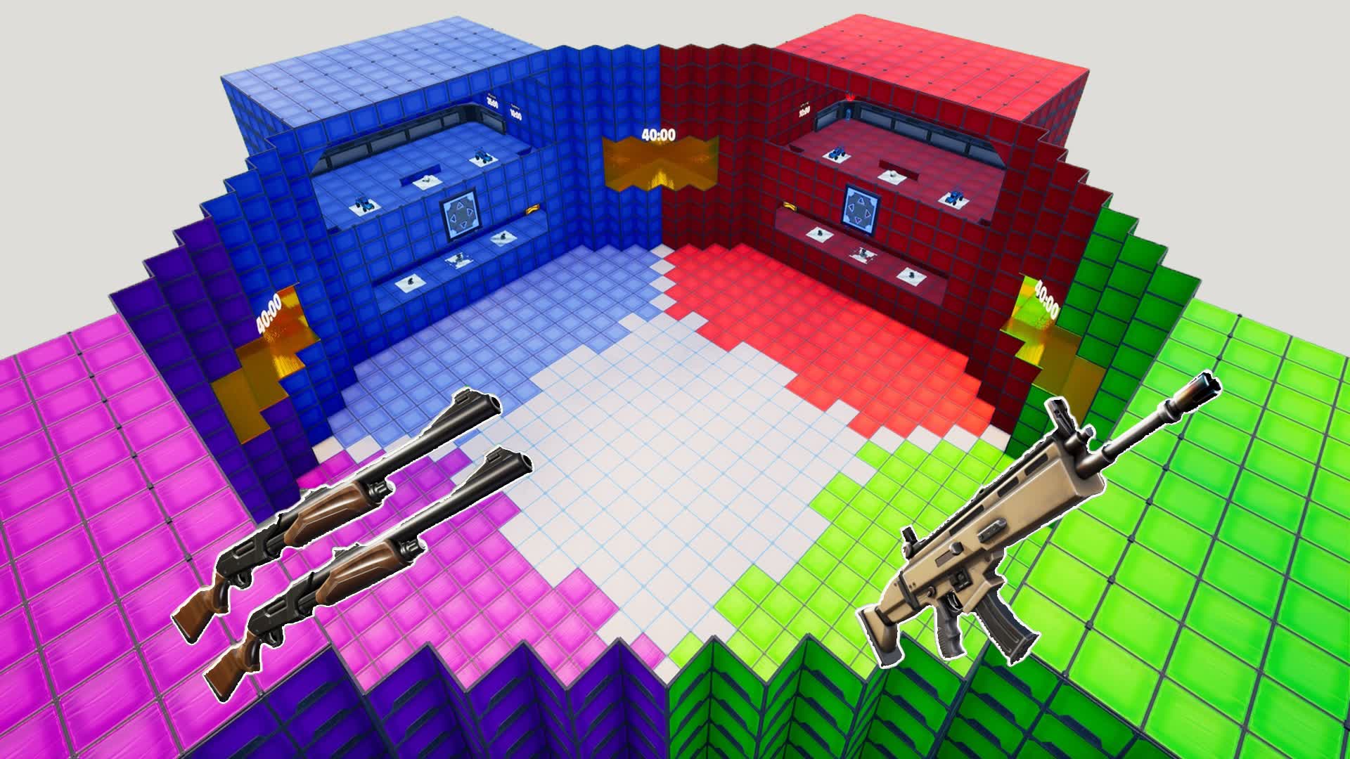 CRAZYY COLOR CLASH ARENA 🎯🏆 5453-7237-1907 by krane - Fortnite Creative ...