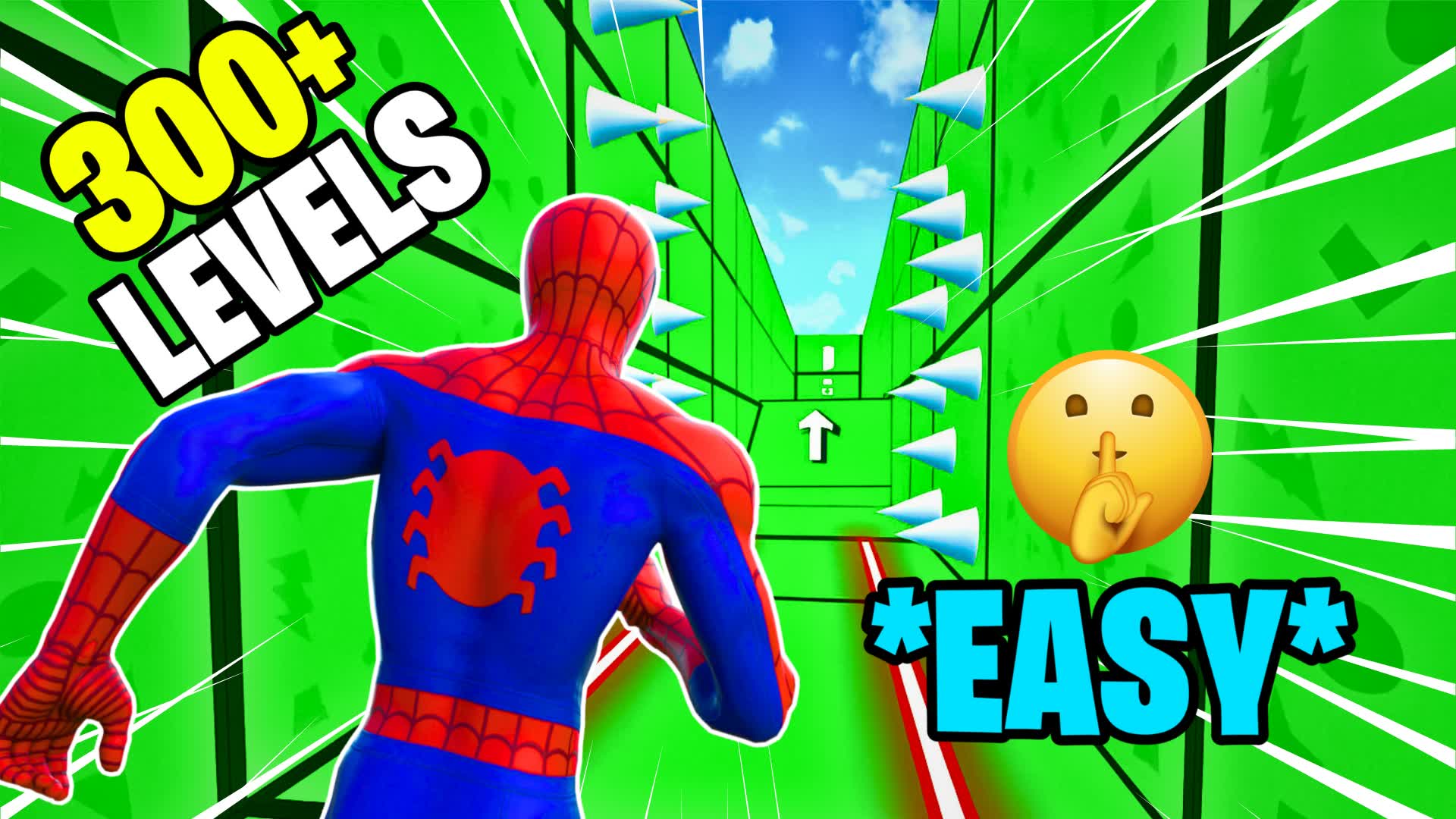 🌈SUPER PARKOUR 300+🌈 8671-0995-1724 by coin-afk-map - Fortnite Creative Map Code - Fortnite.GG