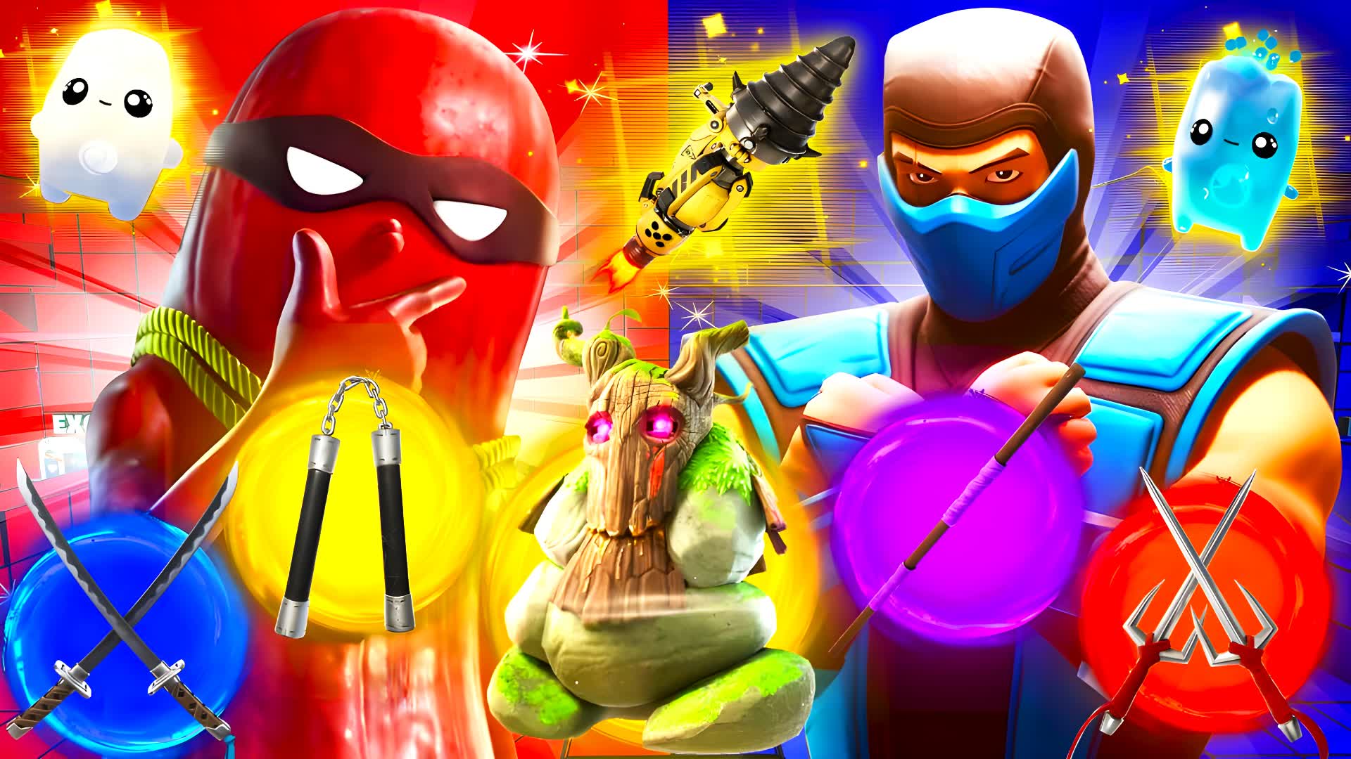 TMNT RED VS BLUE 🔴🔵 8981-1028-3731 by sof2 - Fortnite Creative Map Code ...