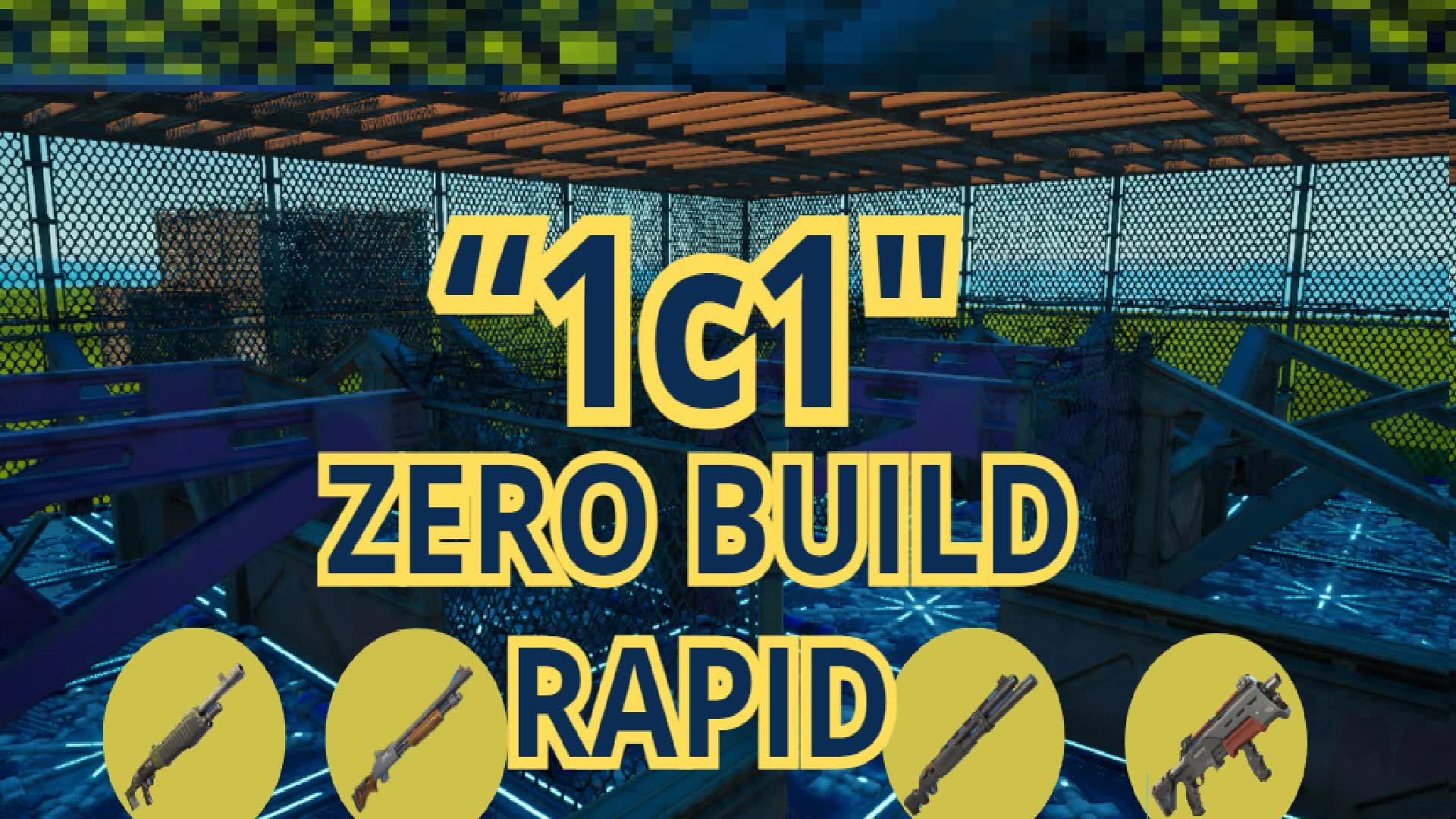 1C1 ZERO BUILD RAPID 9454-1475-8492 by tiktok_srgamesxd - Fortnite Creative Map Code - Fortnite.GG