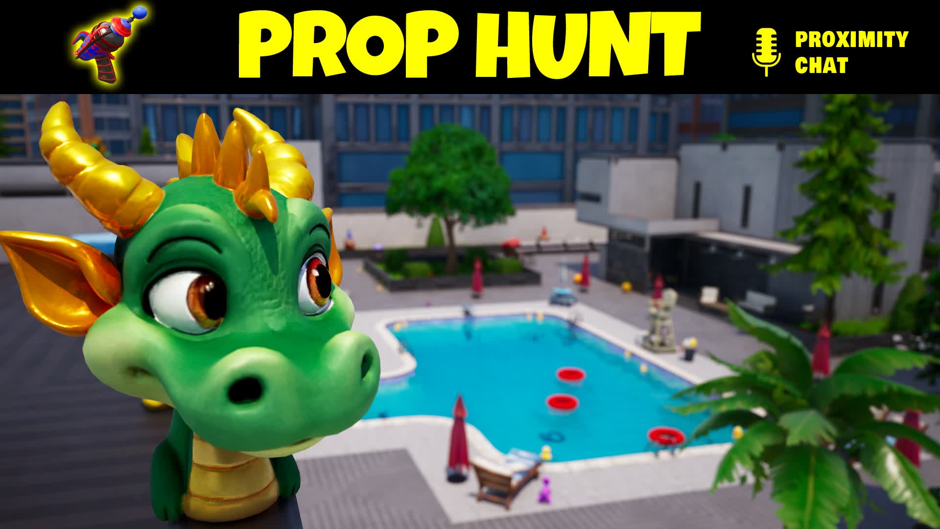 ESCONDITE HUNTER'S HOUSE PROP HUNT 7069-6786-6507 by drestudio3d - Fortnite