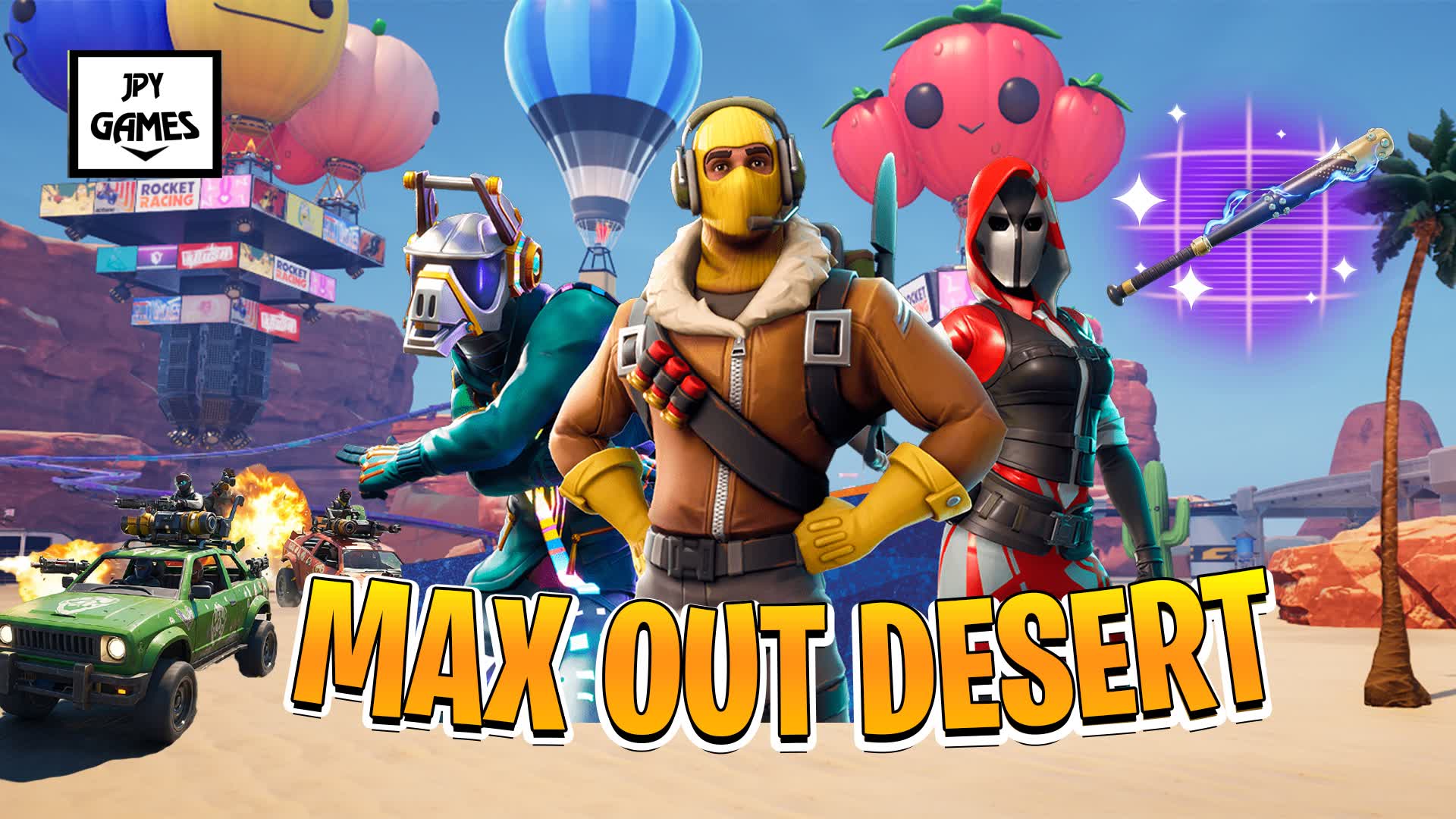 Max Out Desert FFA 🏆 All Weapons Cars 4580-4116-2916 by itxjagu ...