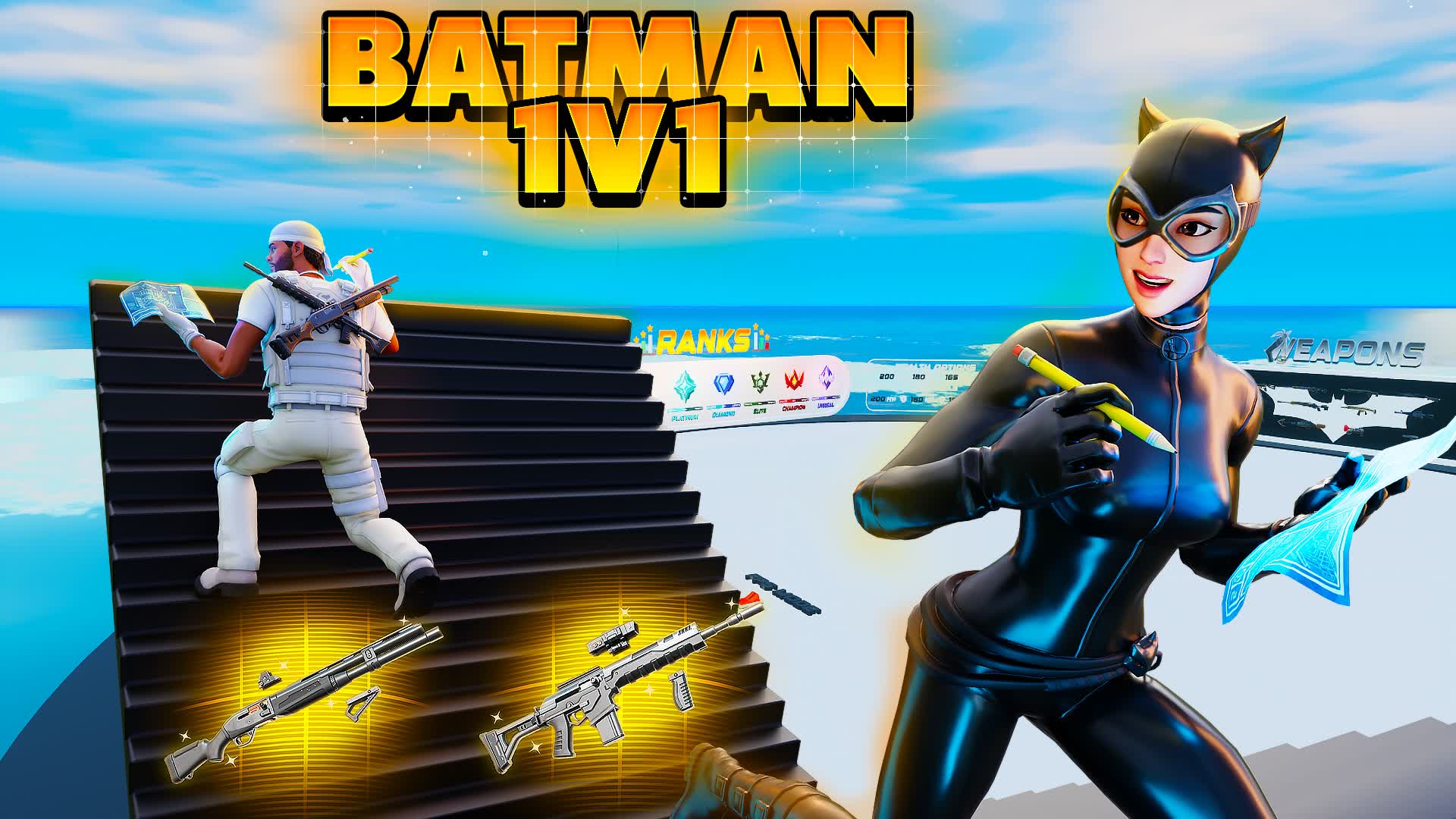 BATMAN 1V1 BUILD FIGHT [V2.021] 8974-7657-5227 by tr1.0 - Fortnite ...