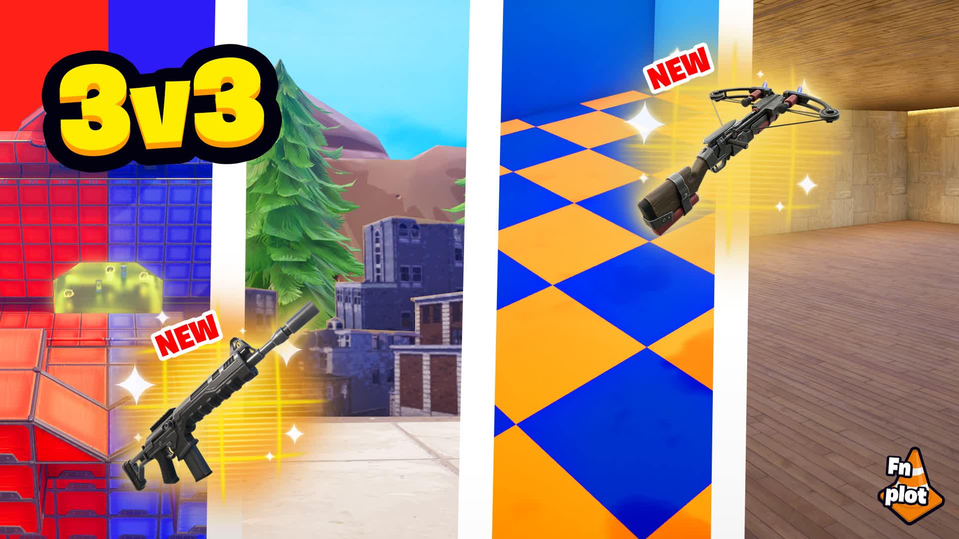 All Maps Fortnite 3v3 ⭐ 9584-2336-3678 by fnplot - Fortnite Creative ...