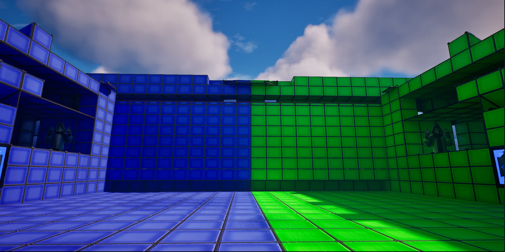 BLUE VS GREEN DUEL👑 2191-6566-8839 by dextfn - Fortnite Creative Map ...