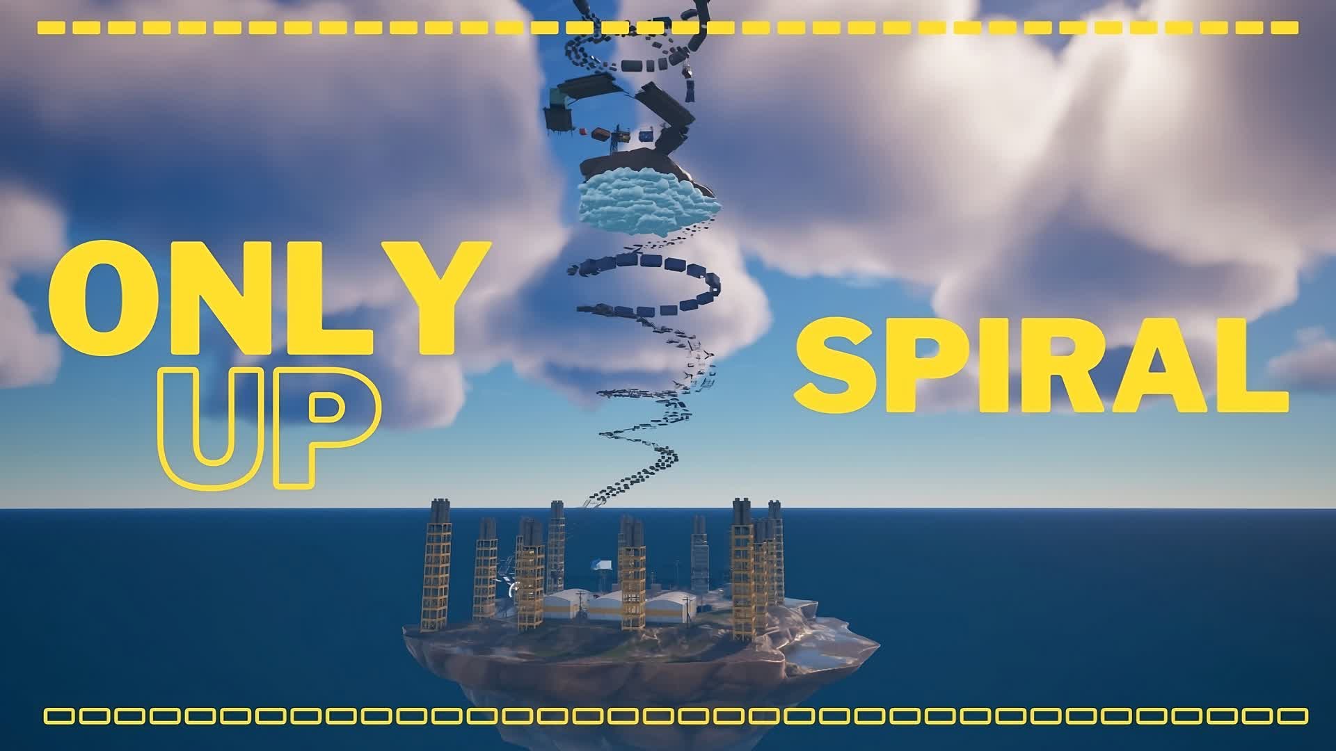Only Up - Spiral 8244-7068-3176 by ajcr - Fortnite Creative Map Code ...