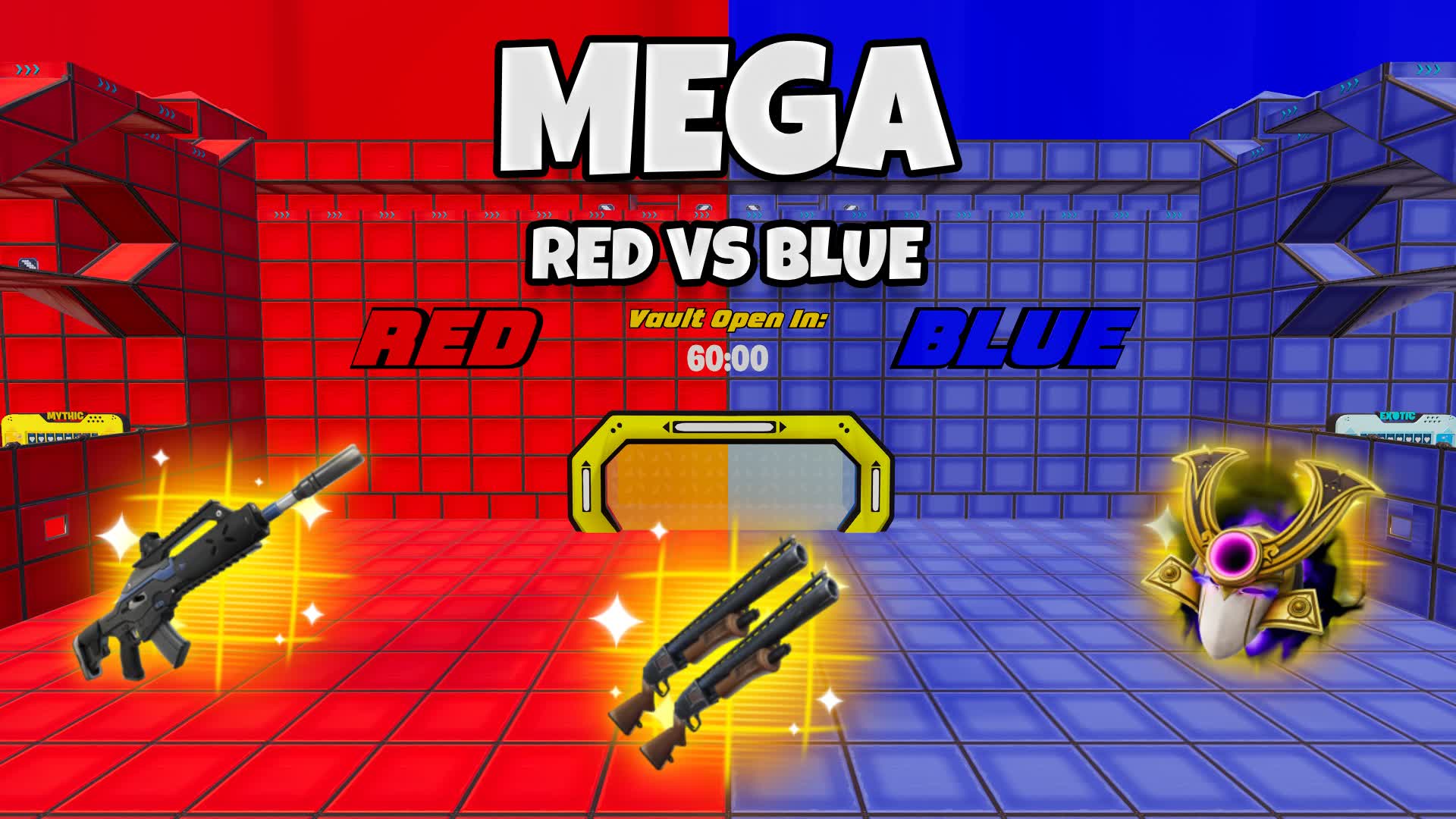 MEGA RED VS BLUE🔴🔵 6664-2726-2649 by adancius - Fortnite Creative Map ...