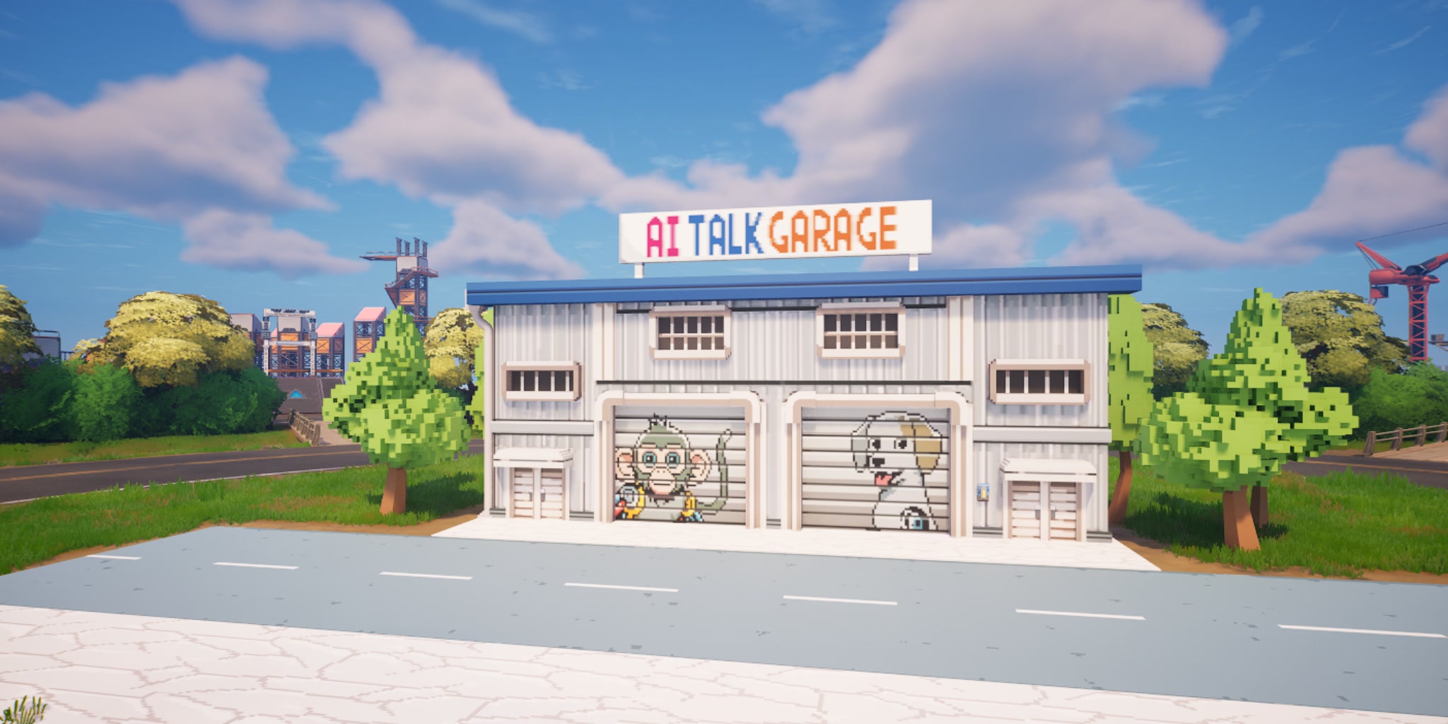 AIトークガレージアイランド 1980-8228-5967 by evolve.inc - Fortnite Creative Map Code - Fortnite.GG