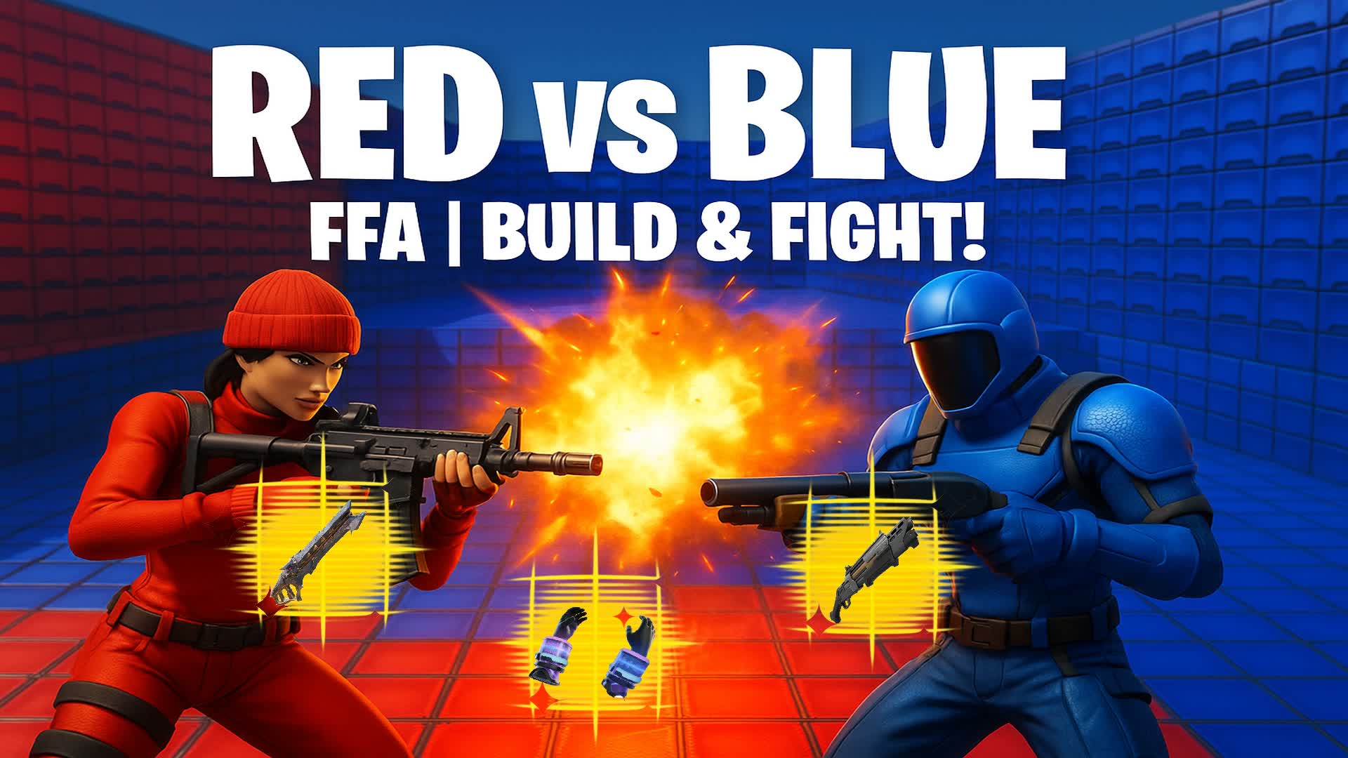 [UPD] VNX / RED VS BLUE / FFA 1415-8808-0726 by evolutionsfaktor - Fortnite