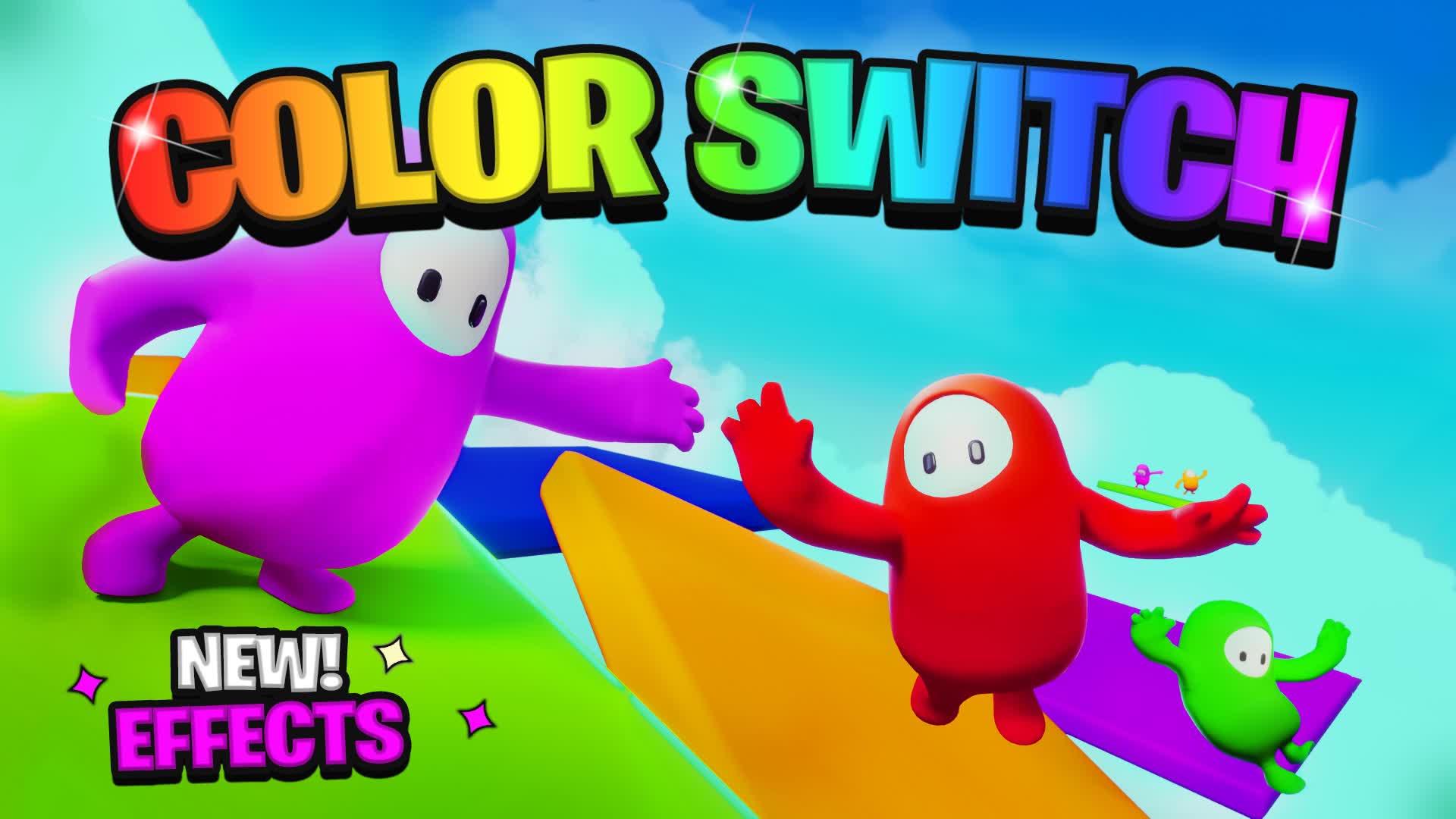 🌈 Bean Bros Color Switch ⭐ 6363-0595-0718 by minigames - Fortnite ...