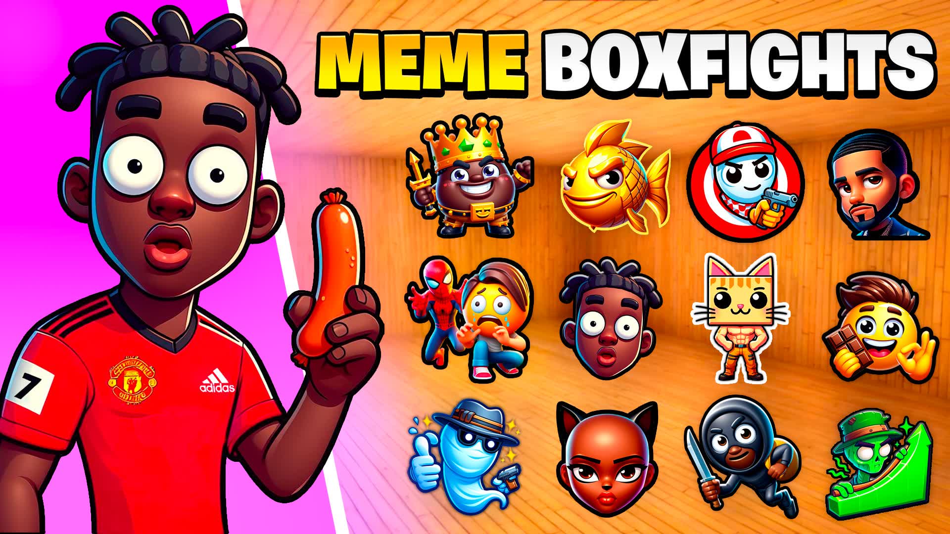 💀 MEME BOXFIGHTS 📦 9902-6018-5545 by giv - Fortnite Creative Map Code ...