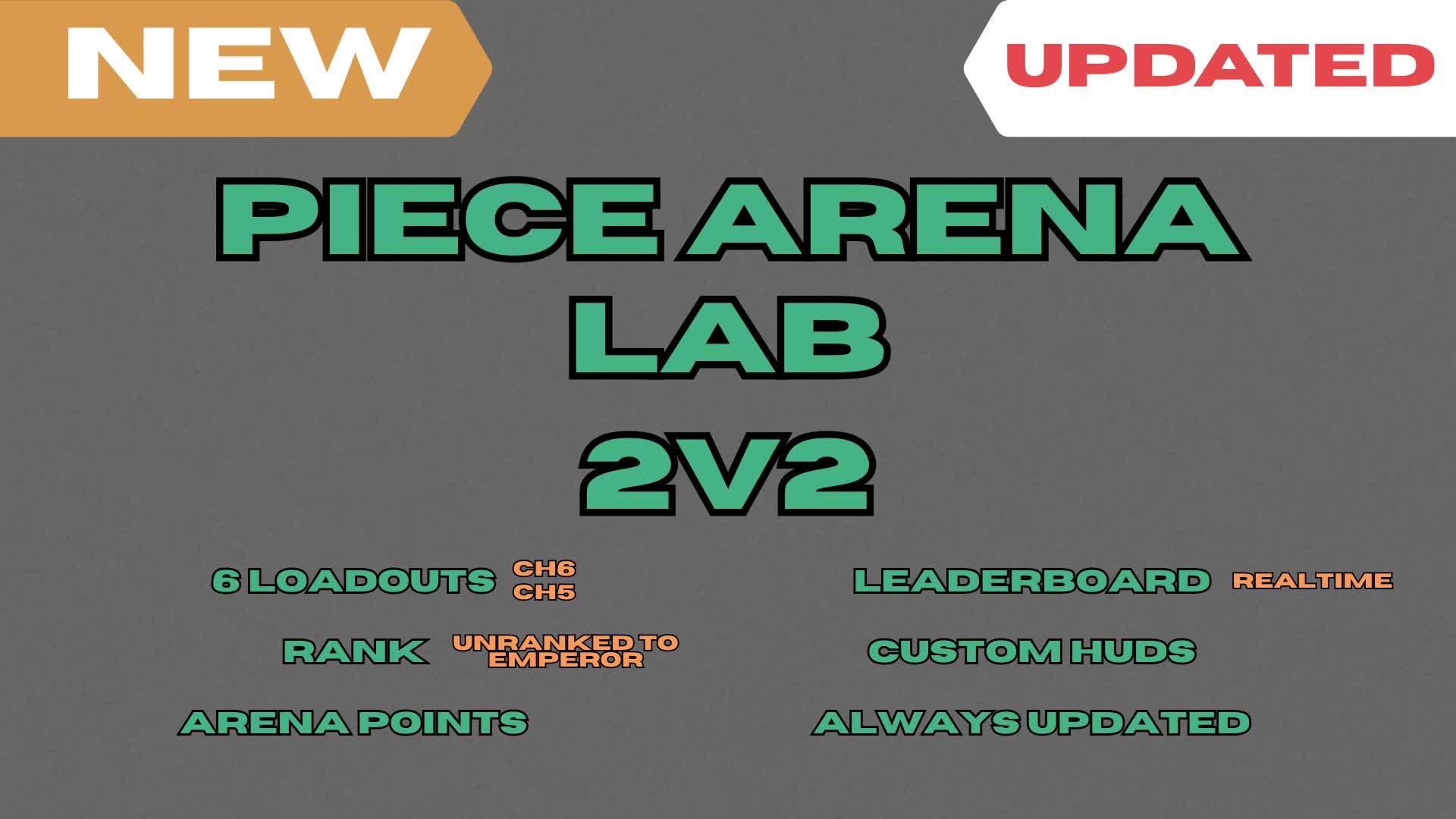 NEW Piece Arena LAB 2v2 9209-7802-8108 by labgames - Fortnite Creative ...