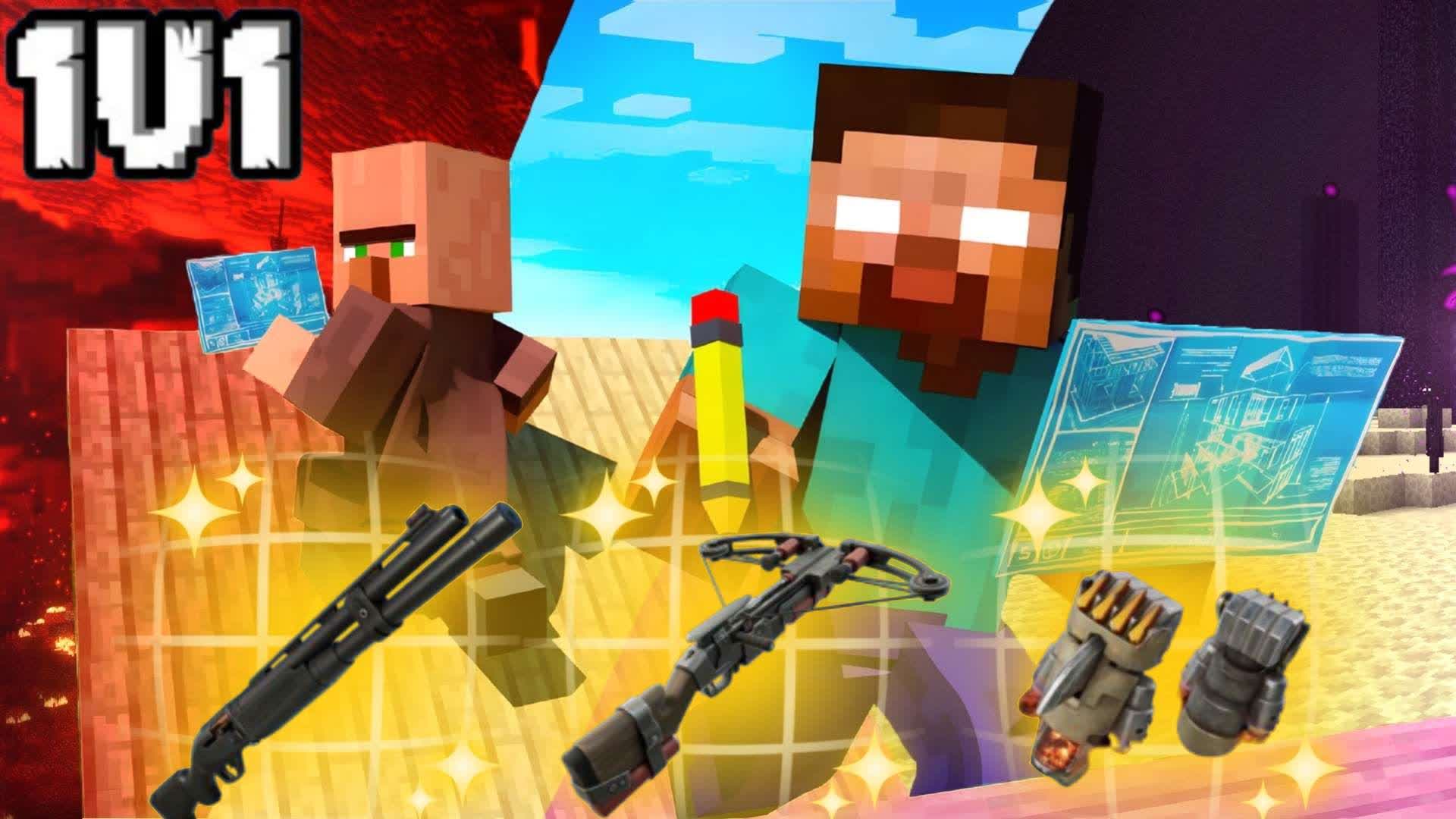 1V1 BUILDFIGHT Minecraft MULTI-DIMENSION 5241-9332-8691 by krakenwood ...