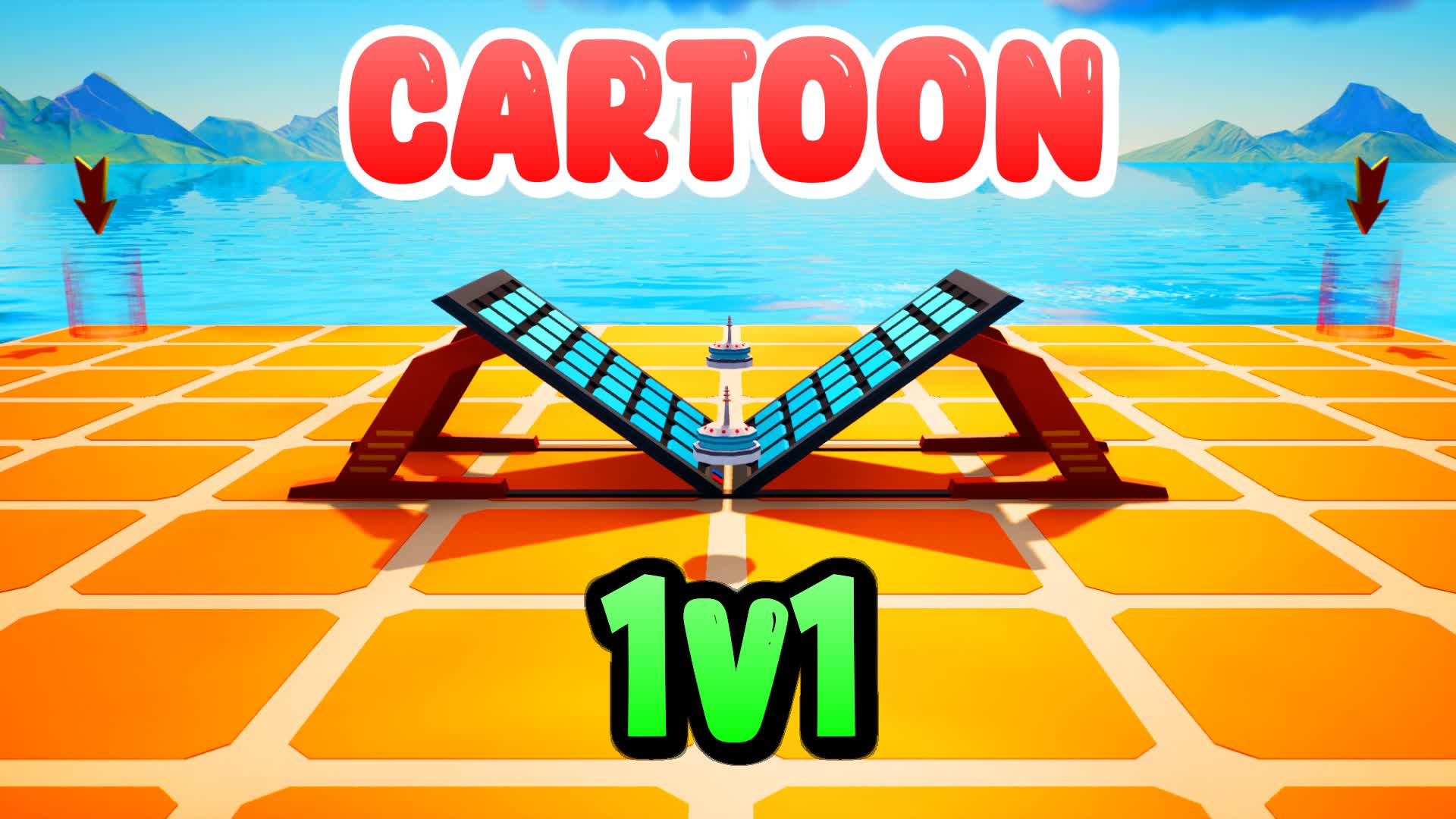 CARTOON 1V1 [MAX FPS] 4930-1271-8948 by ozycreates - Fortnite Creative ...