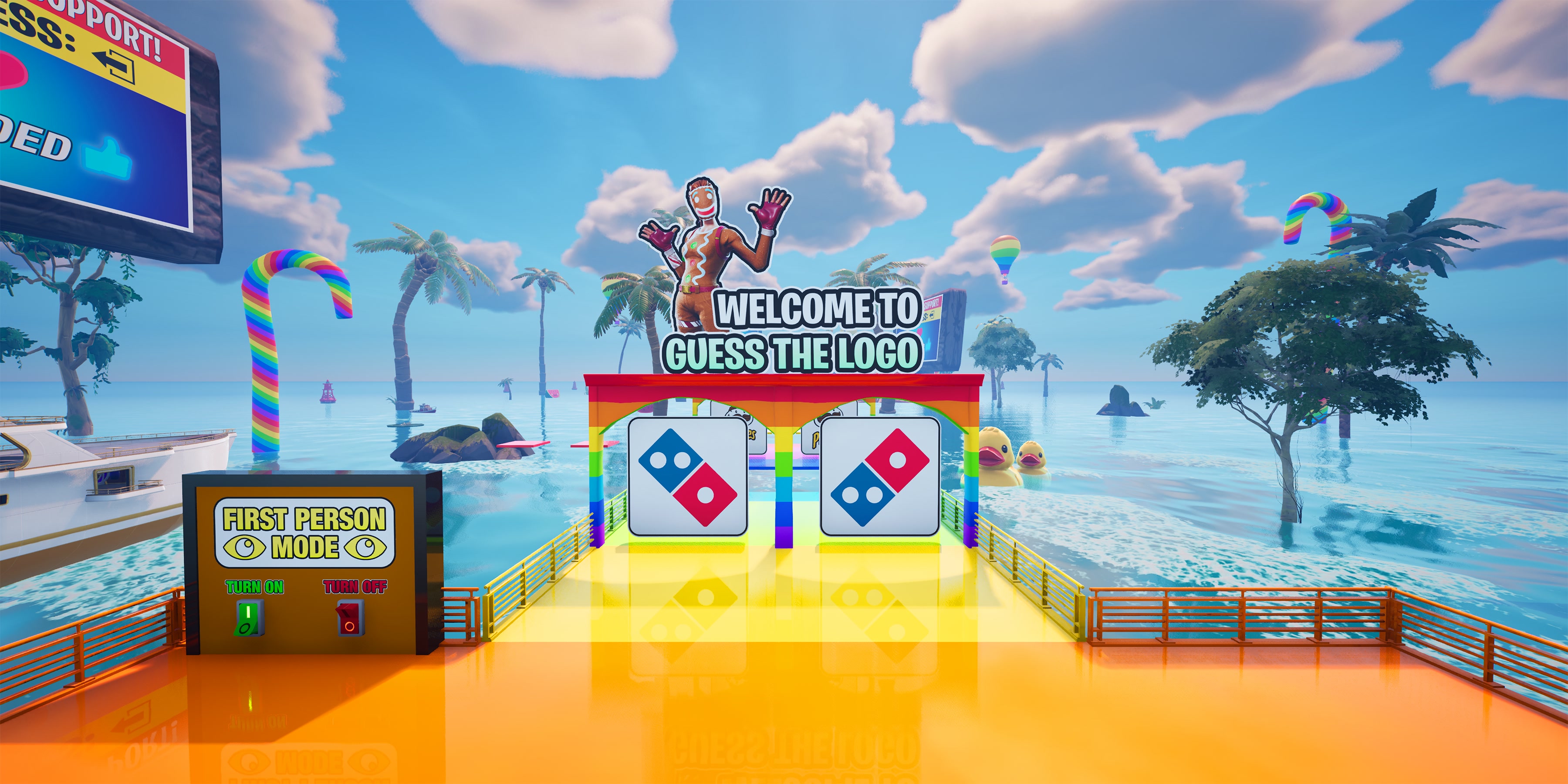 🌈GUESS THE REAL LOGO🔍 PARKOUR MINIGAME 8772-5792-6636 by platformer ...