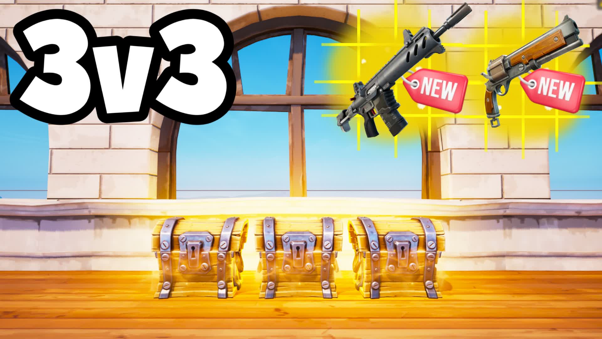 CHEST REALISTICS 3V3 🏆 3602-4475-8153 by delfincraft - Fortnite ...