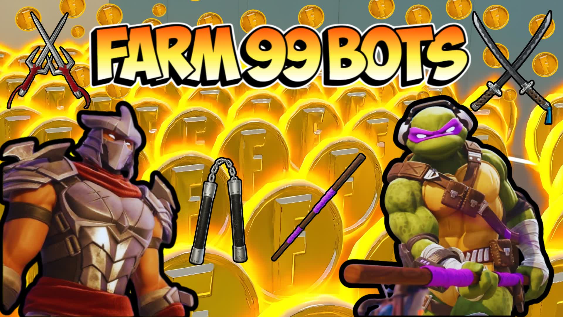 TMNT SUPER BOT FARM ROYALE 🏆 2931-2359-5079 by guigasmaps - Fortnite ...