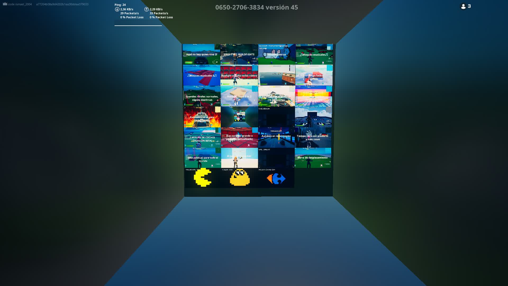 Mis mapas 0650-2706-3834 by ismael_2004 - Fortnite Creative Map Code ...