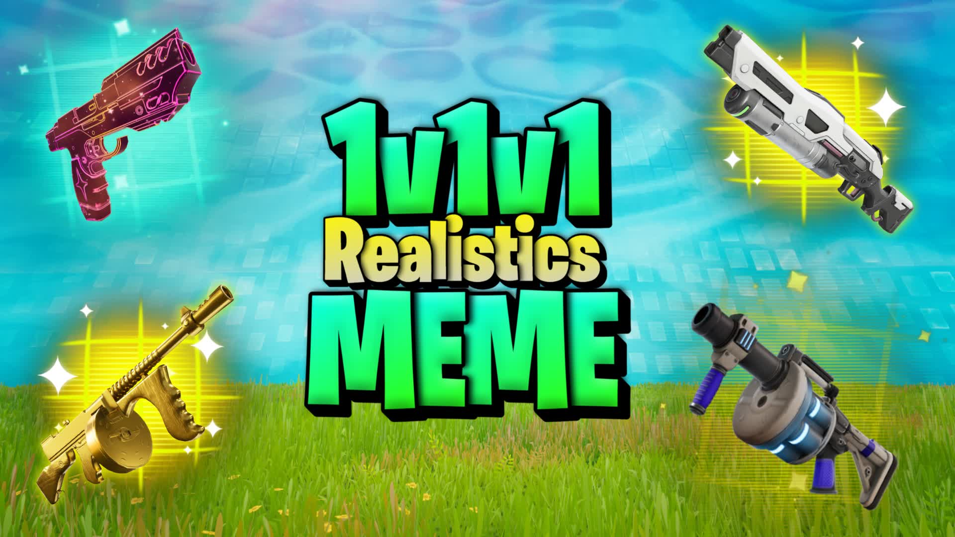 MEME 1V1V1 REALISTICS FFA ZONE WARS FUN 4003-8338-2527 by xsniko ...