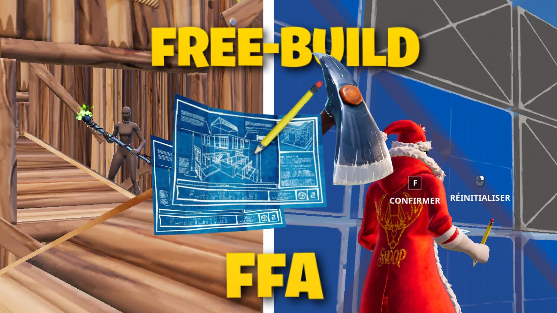 FREE BUILD (FFA) 8145-2466-8030 by hibouqq - Fortnite Creative Map Code - Fortnite.GG