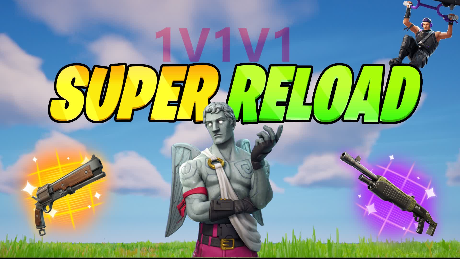 1v1v1 SUPER POWER RELOAD 0964-3575-5237 by kenpzrk - Fortnite Creative ...