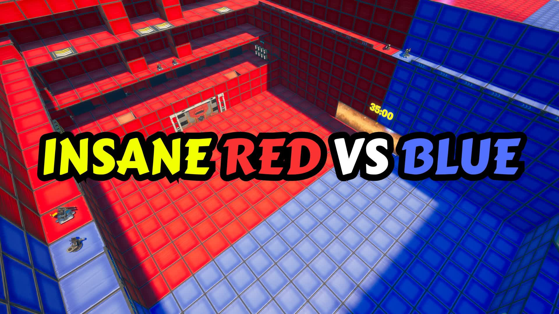 INSANEE RED VS BLUE *CH5 Weapons* 🔴🔵 7352-4488-4426 من ابتكار mysticfnw ...