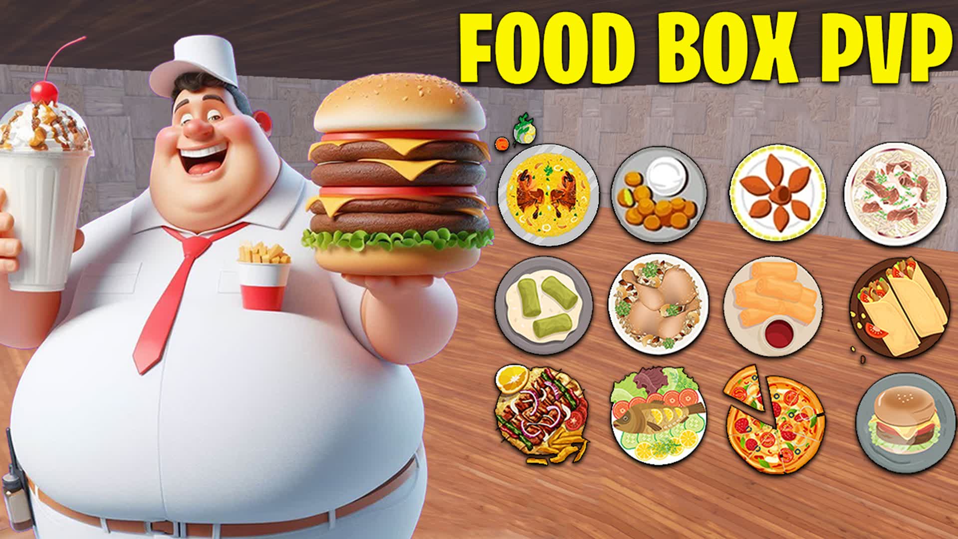 🍕 FOOD BOX PVP 📦 7432-0693-0603 by m8s - Fortnite Creative Map Code ...