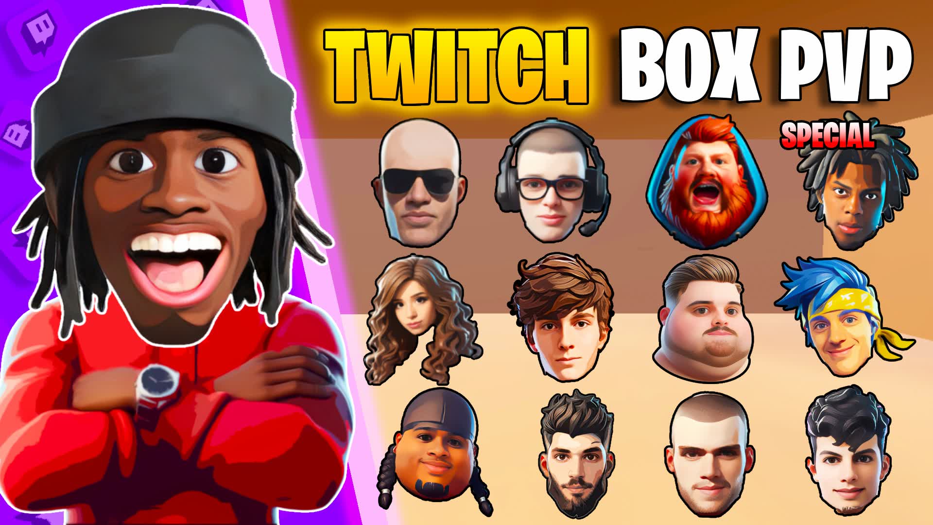 dakiti의 STREAMER BOX PVP 📦 1665-8546-2241 - 포트나이트