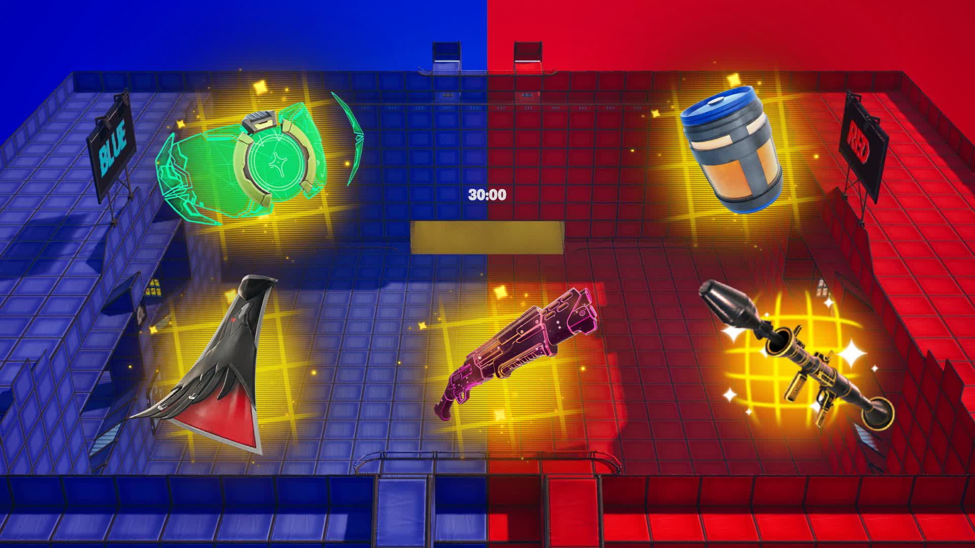 VERMELHO VS AZUL 🔴🔵 O verdadeiro 6410-9357-1693, de kryst — Fortnite