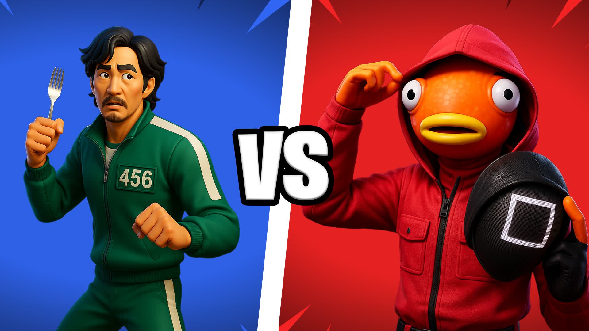 Squid Game 🔴Red VS Blue🔵 0066-7604-1912 by chinchulin - Fortnite ...
