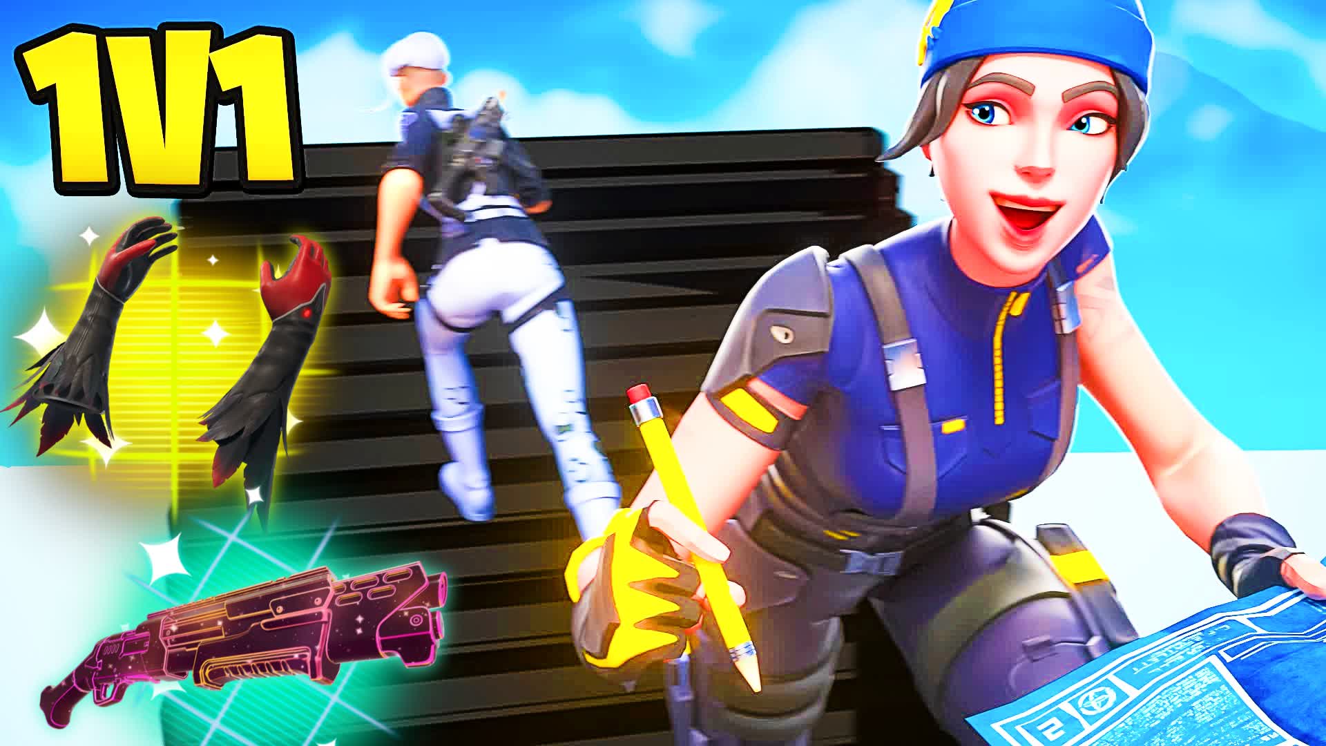 1v1 Pro Fights 6287-1470-9052 by furyv7 - Fortnite Creative Map Code ...