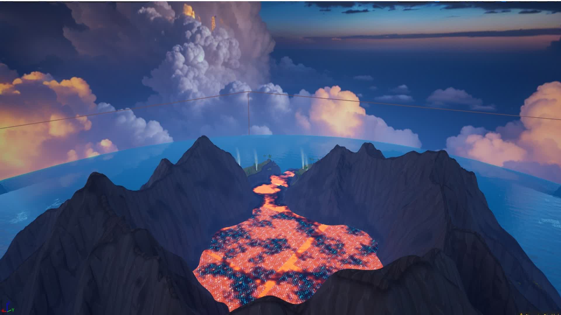 Bots Royale LAVA Caldera Island Practice 9257-0460-4972 by ironydev23 ...