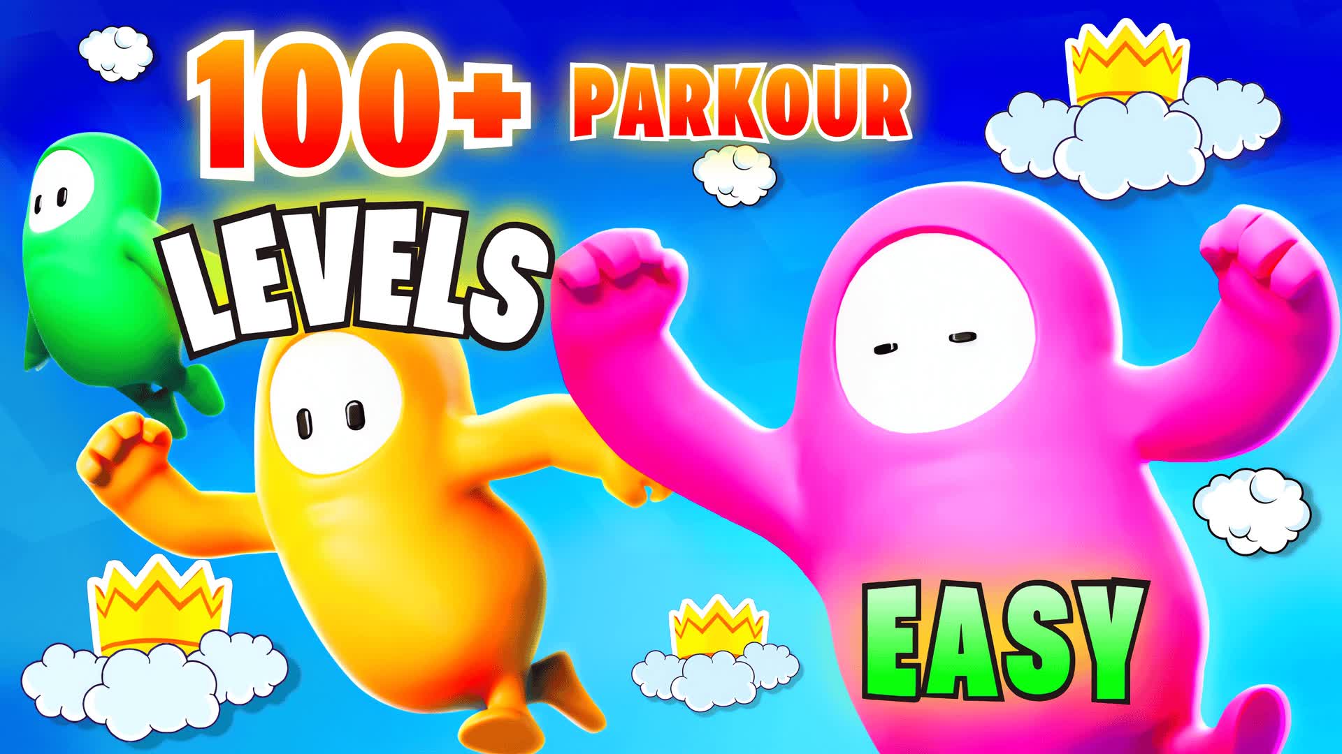 EASY FALL GUYS OBBY PURKOUR ⚽ FOOTBALL 2962-6743-1947 by leo_ua ...