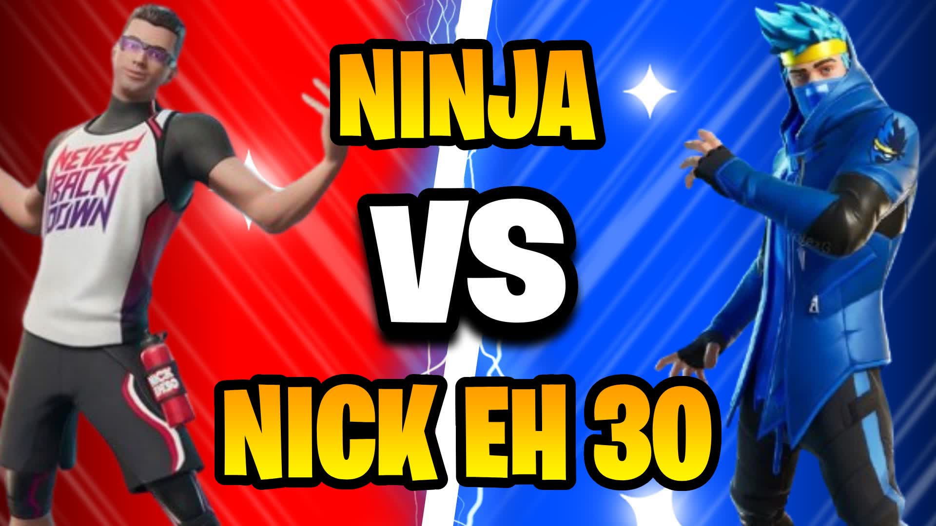 NICK EH 30 VS NINJA 🔴🔵 2225-7841-3063 by aynjml - Fortnite Creative Map ...