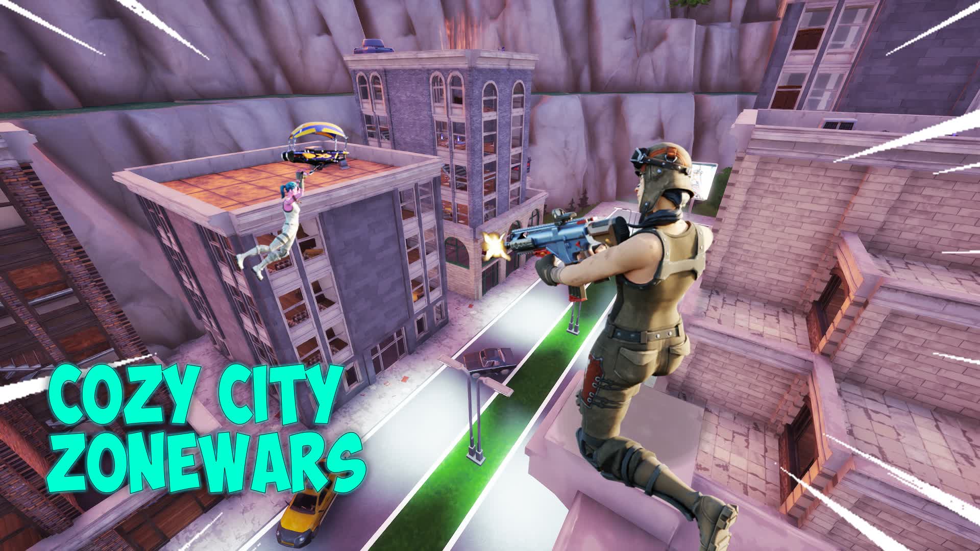 Cozy City ZoneWars 🌀 7820-6009-5525 by vndg - Fortnite Creative Map Code - Fortnite.GG