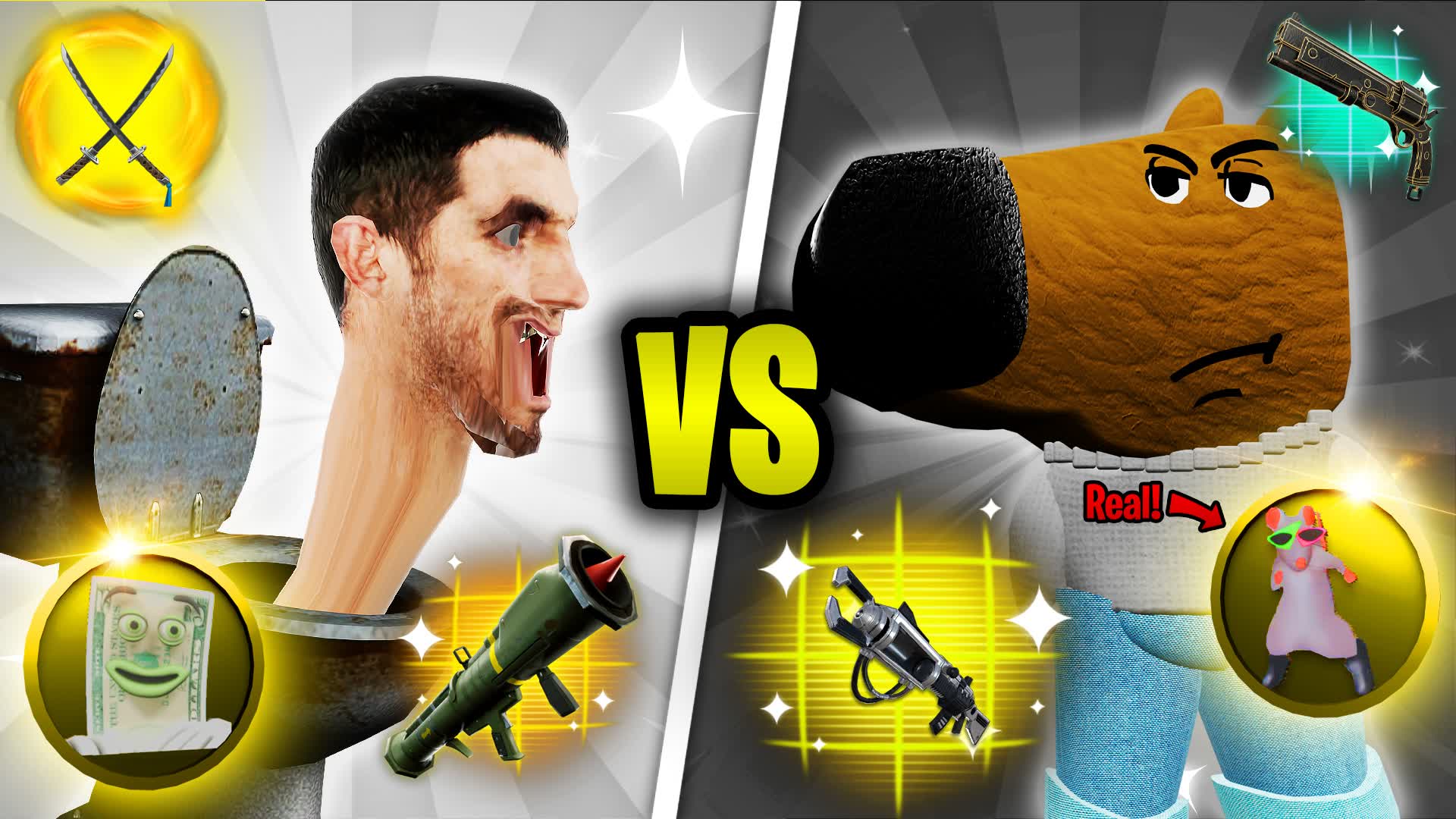 🚽Skibidi Toilet VS Chill Guy🐶 7566-3973-7916 by fishthecreator - Fortnite Creative Map Code ...