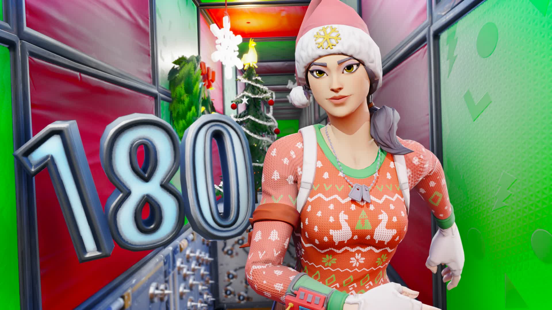 🎄180 LEVEL CHRISTMAS DEATHRUN🎄 4242-6300-8797 من ابتكار aeroh - Fortnite