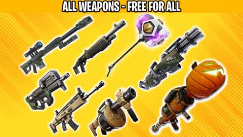 ALL WEAPONS-THE VAULT FREE FOR ALL 2344-7952-1626 by faza - Fortnite ...