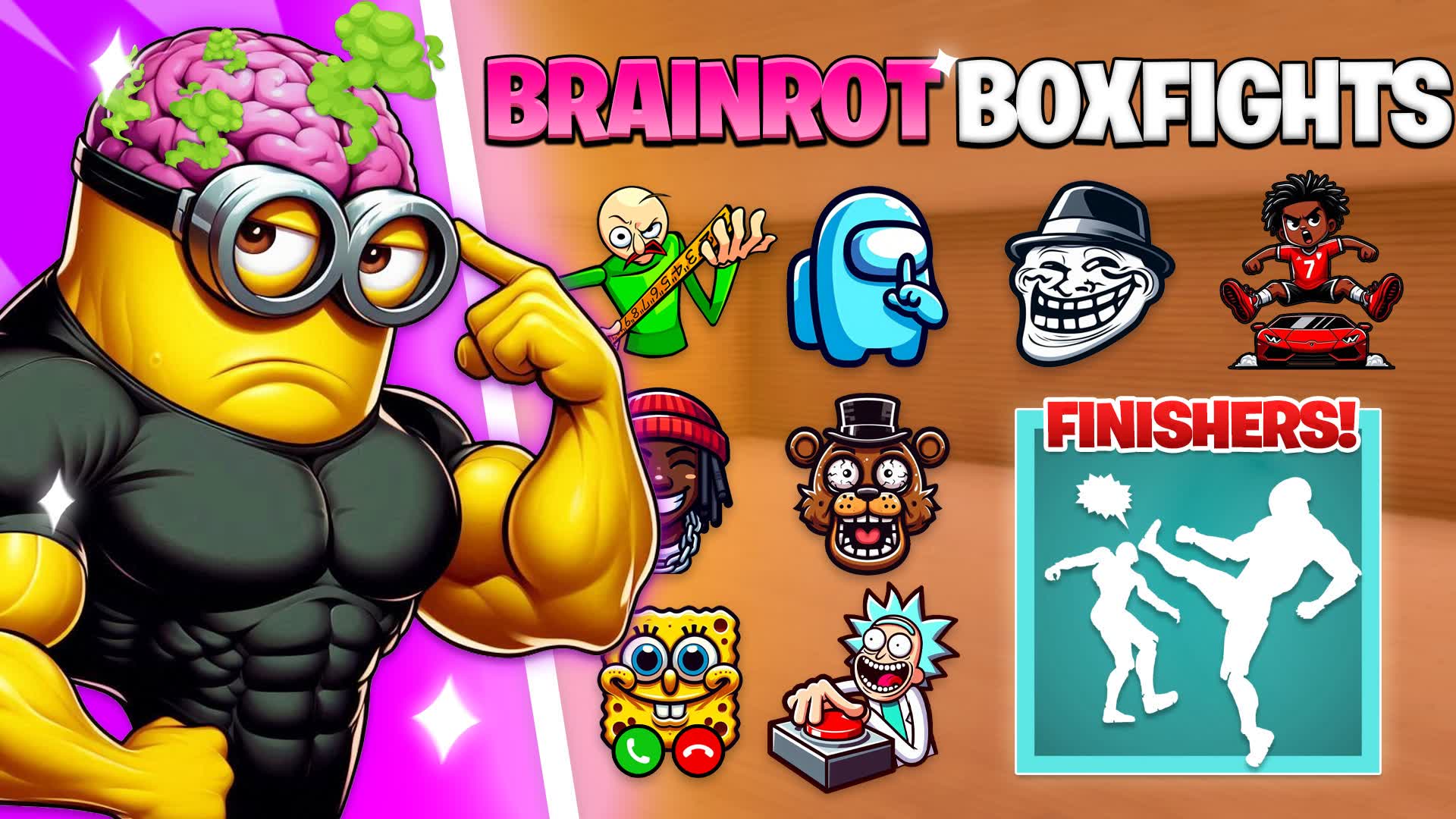 📦 BRAINROTTING BOXFIGHTS 🧠 6121-5366-0022 by ghostjeezx - Fortnite