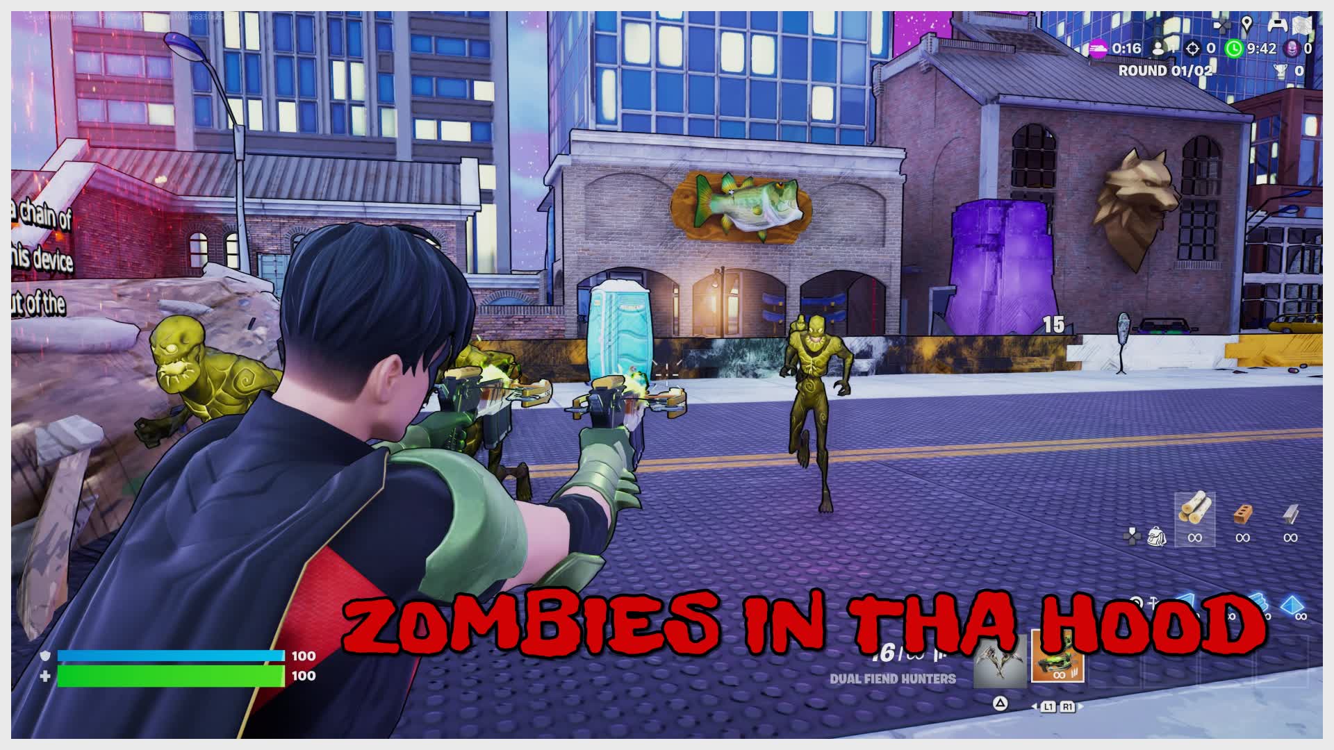 Zombies In Tha Hood 6232-6434-3661 by thamechanik - Fortnite