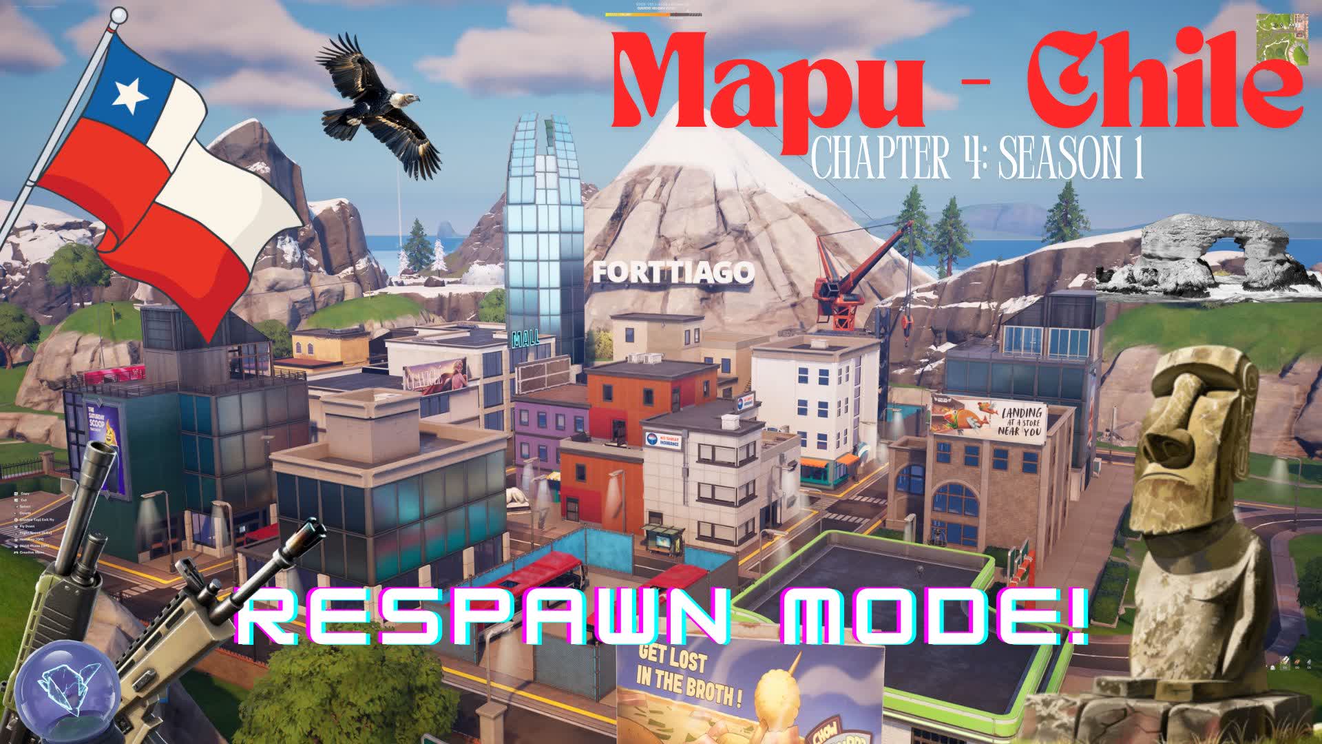 MAPU - CHAPTER 4 RESPAWN! ISLAND 5098-1853-4664 by zigurat - Fortnite ...