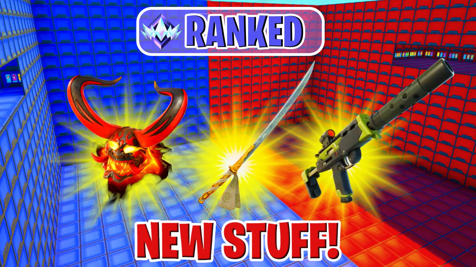 RANKED RED VS BLUE 🔴🔵 [NEW STUFF] 5220-7179-8576 by delroy - Fortnite ...