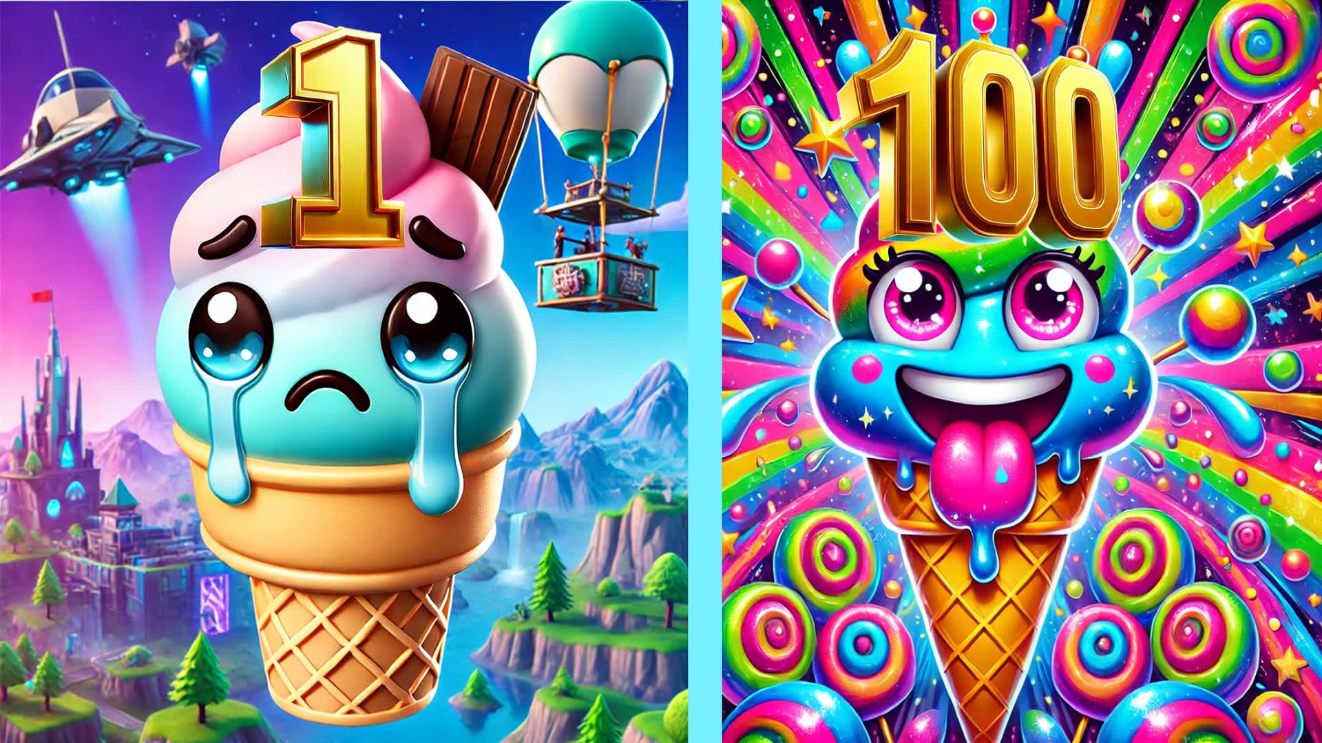 🍦ICE CREAM TYCOON🍦 8066-6632-9231 من ابتكار noolimit - Fortnite