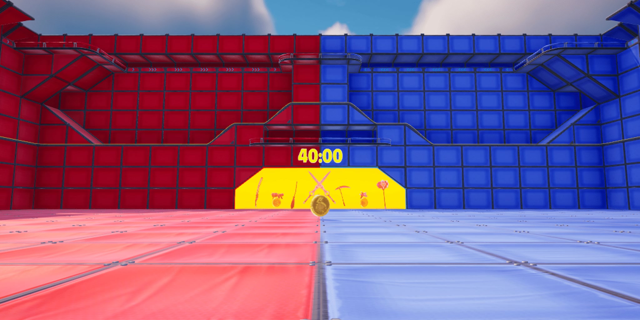 ⭐MYTHIC RED VS BLUE 🚀 8663-8891-4756 by harispies - Fortnite Creative Map Code - Fortnite.GG