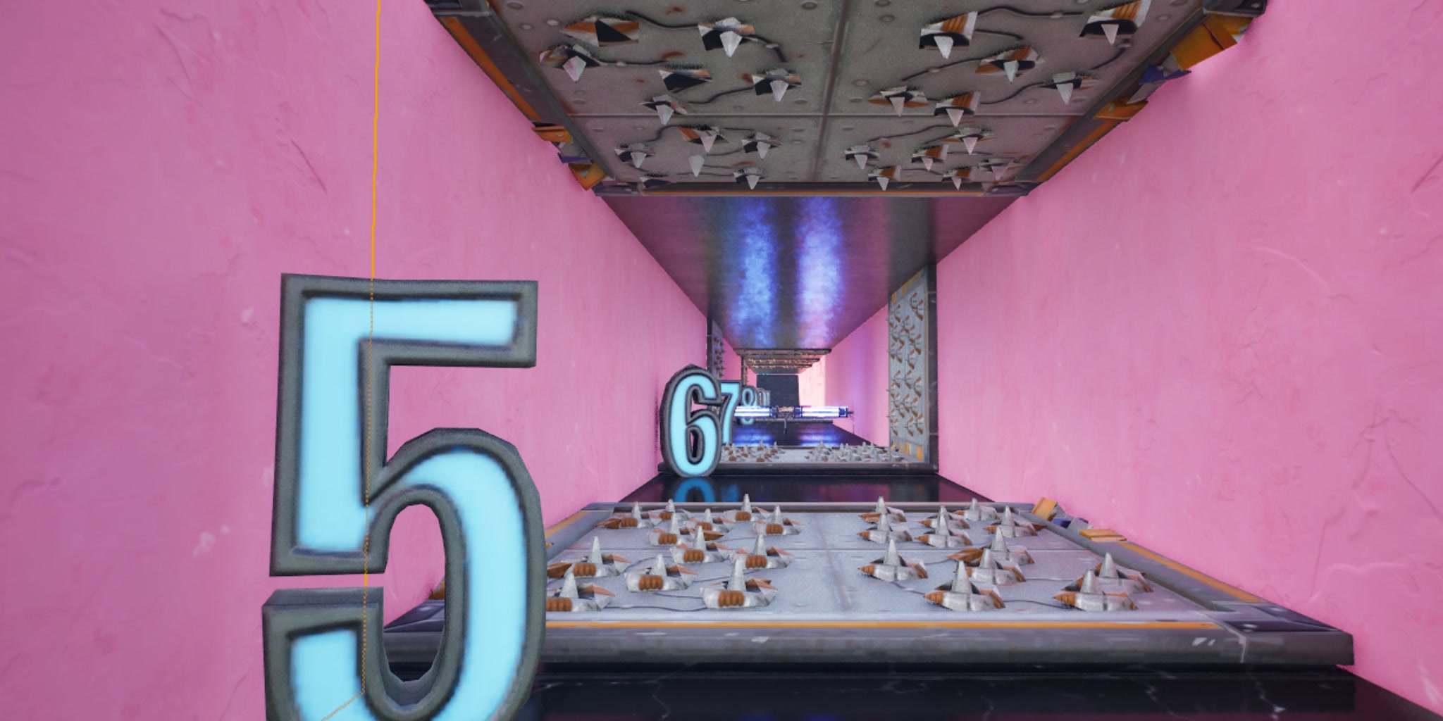 Pink 25 Level Deathrun 4650-2045-8859 by janik567 - Fortnite Creative Map Code - Fortnite.GG