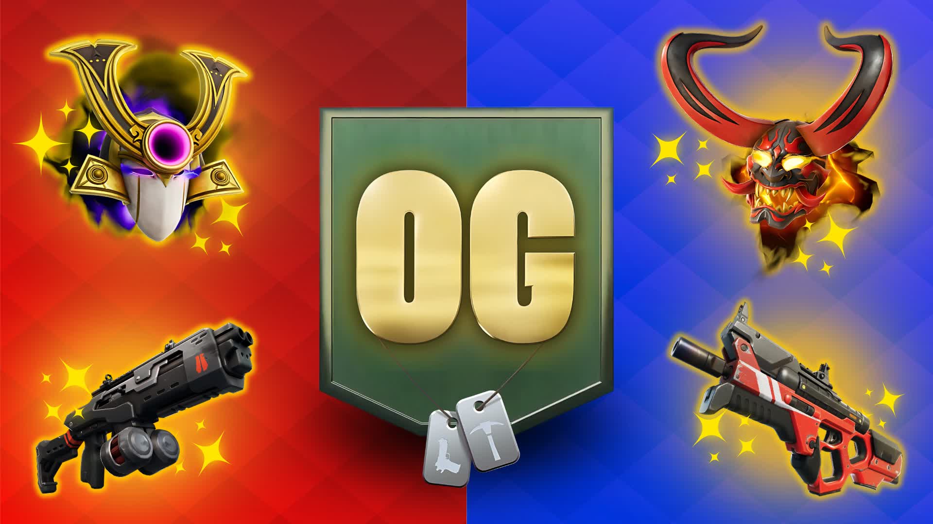 Tilted Towers Red vs Blue 🔴🔵 OG 9921-5893-4270 by seabiscuit - Fortnite ...