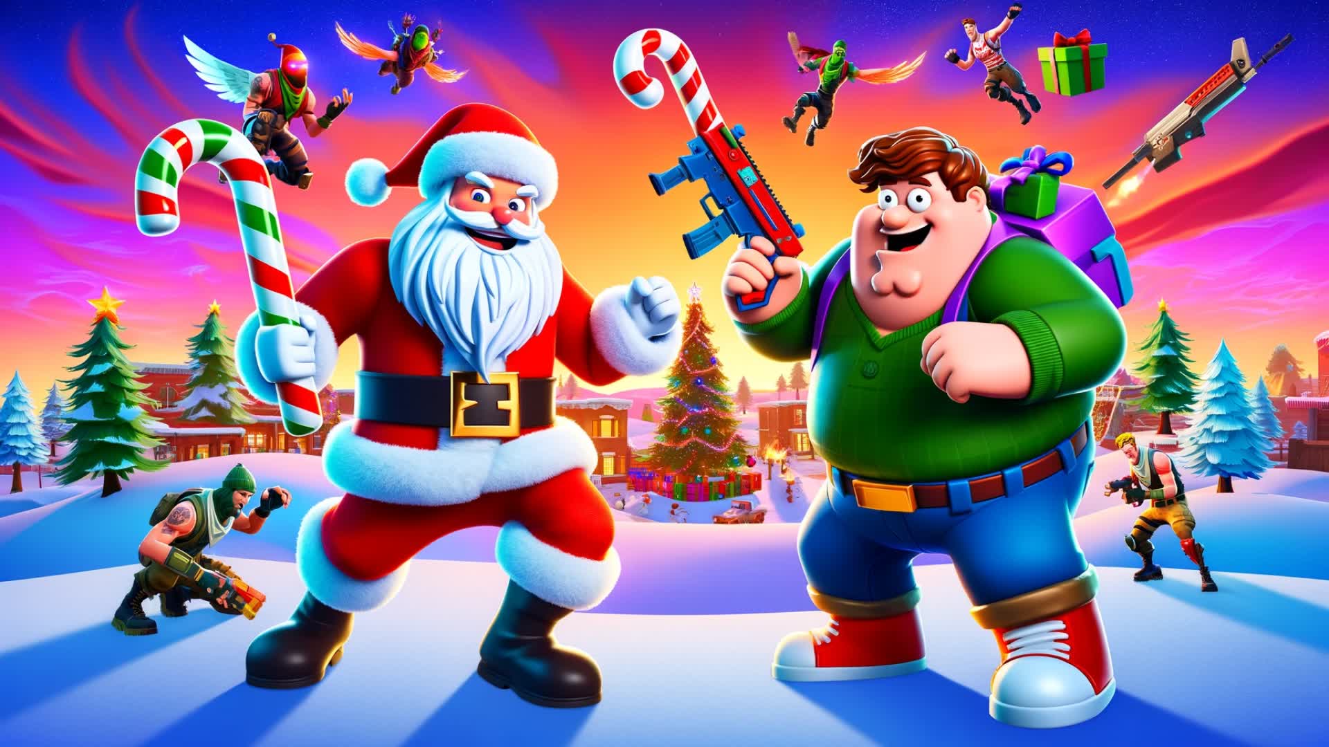 ⭐ MYTHIC VS EXOTIC 🌴 1563-8147-1351 by erhomaps - Fortnite Creative Map ...